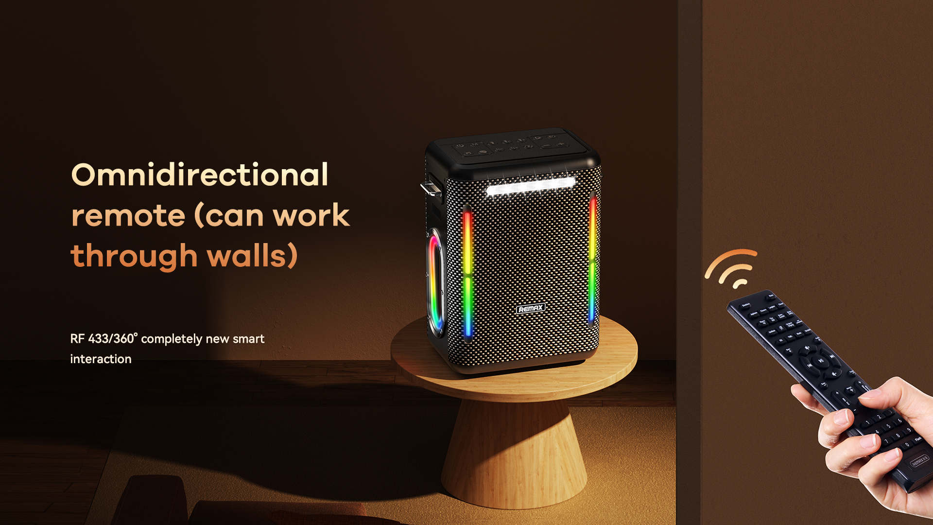 REMAX RB-M70 Shooyuen Series Portable Wireless Speaker(280W) | Shopee ...