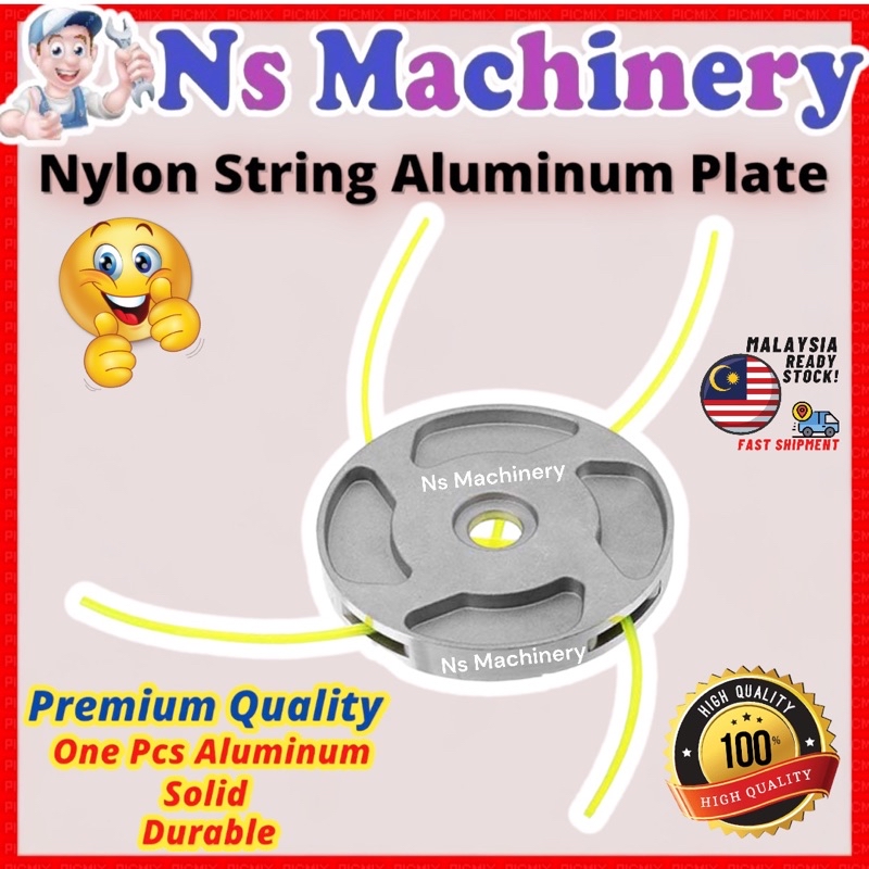 Heavy Duty Solid Aluminium Brush Cutter Nylon Cutter Plate Grass ...