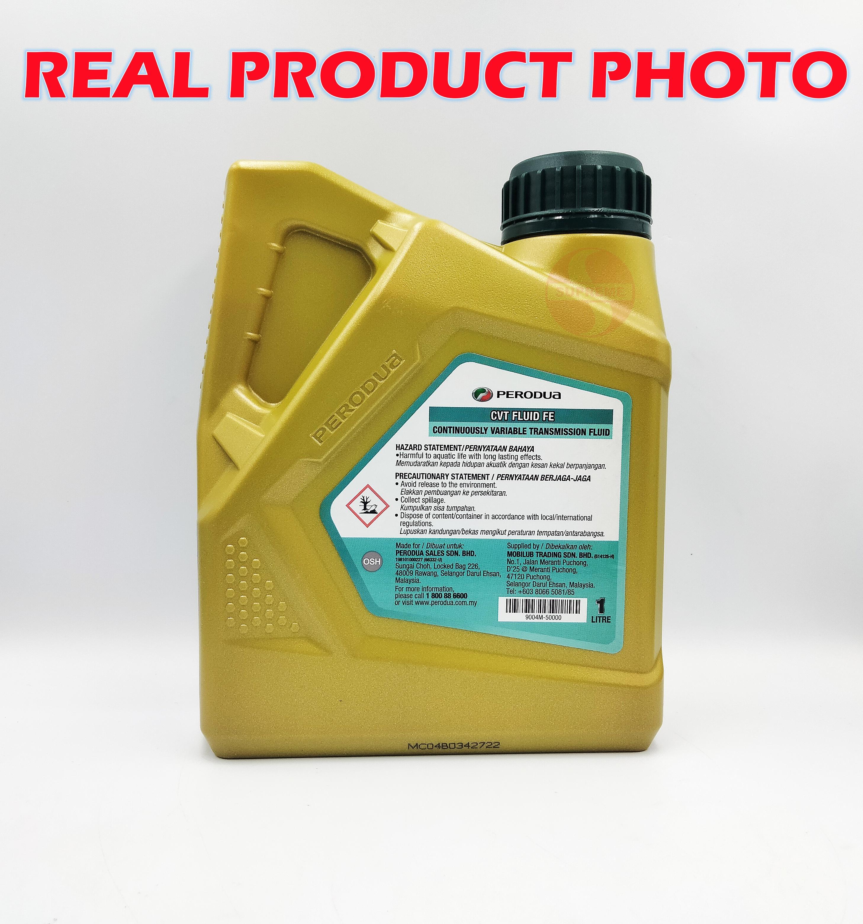 S2U Original Perodua ATF Oil CVT FE Auto Transmission Fluid Myvi GEN3 ...