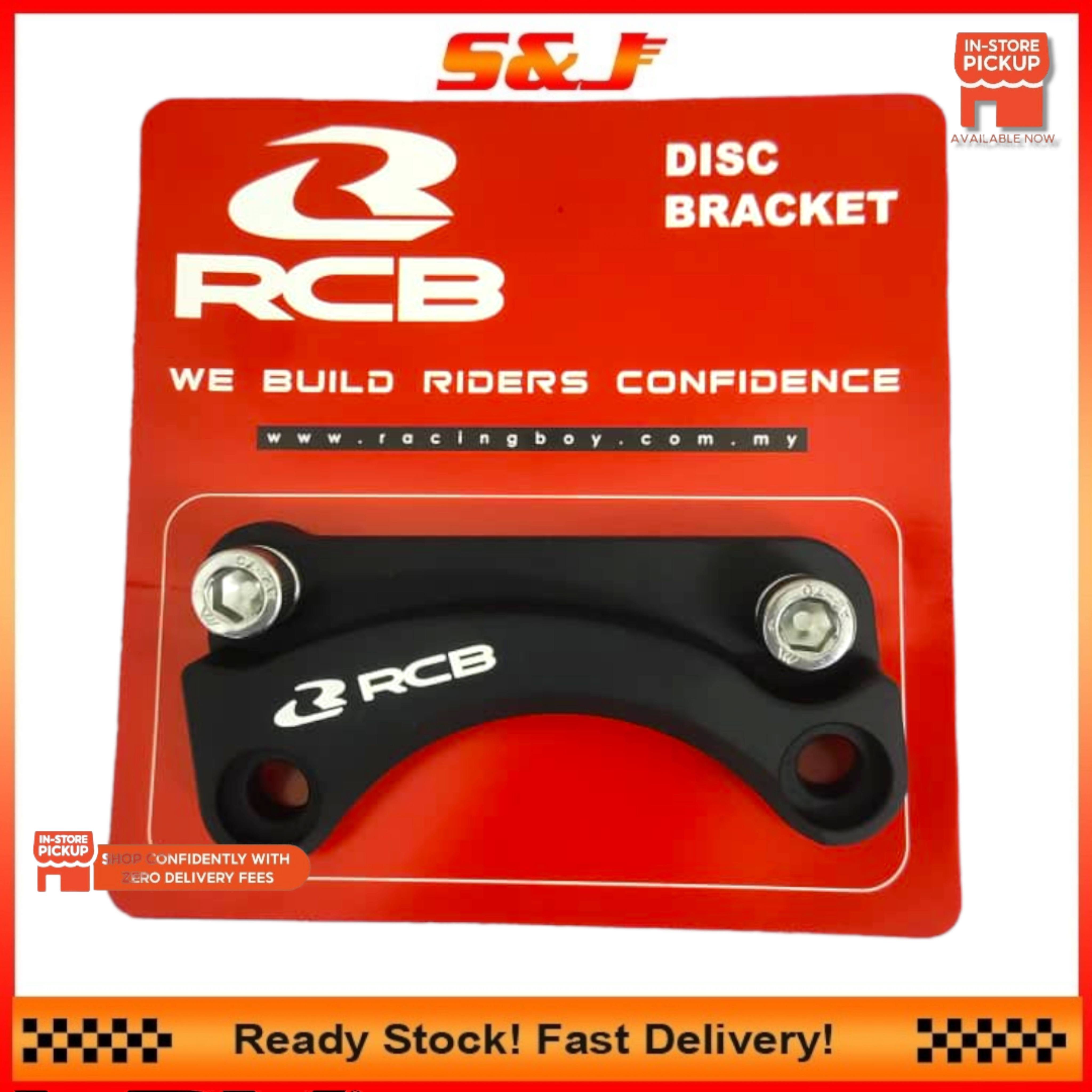 BLACK RCB DISC PLATE BRACKET 267 267MM Y15 Y15ZR Y16 Y16ZR LC135 V1-V8 ...