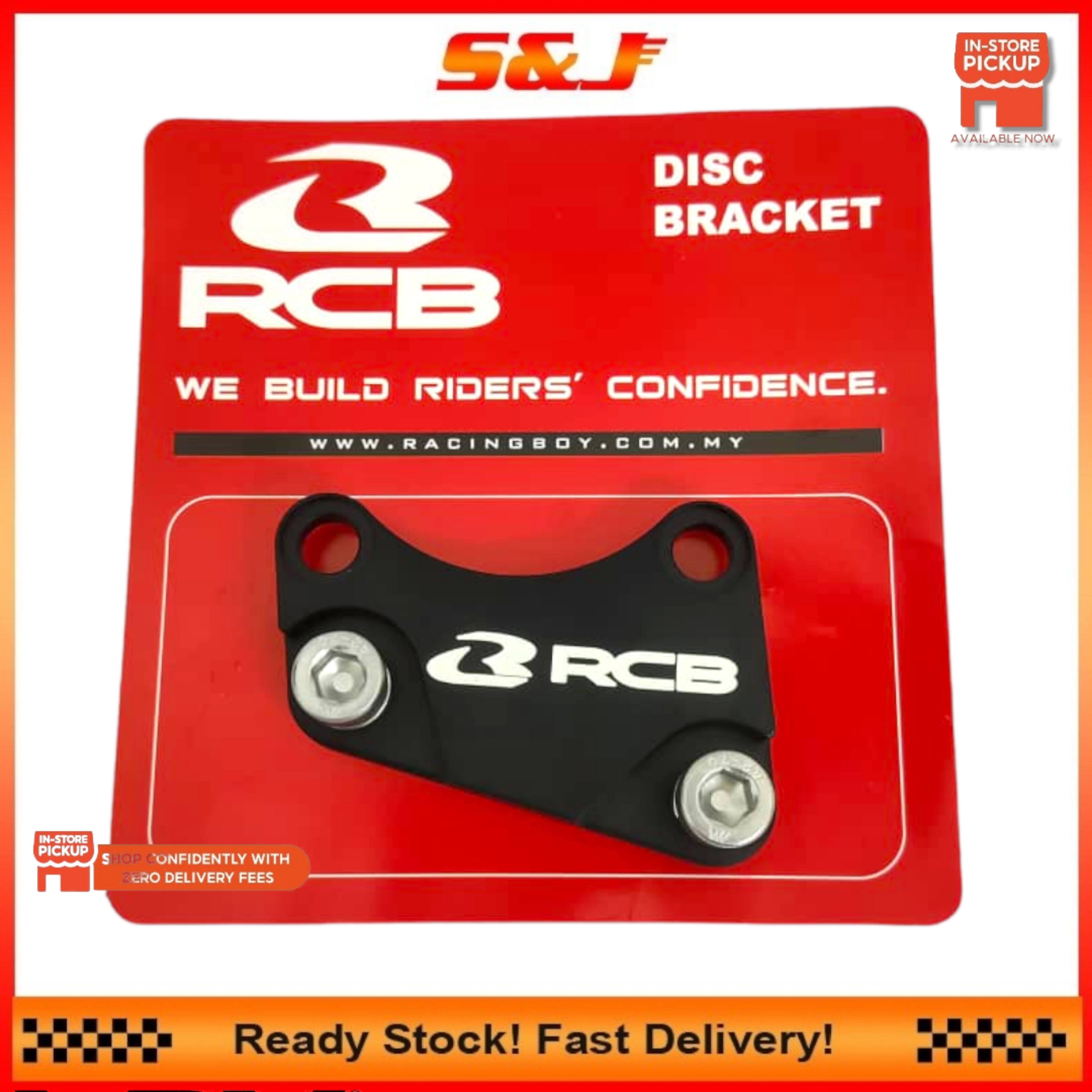 BLACK RCB DISC PLATE BRACKET 267 267MM Y15 Y15ZR Y16 Y16ZR LC135 V1-V8 ...