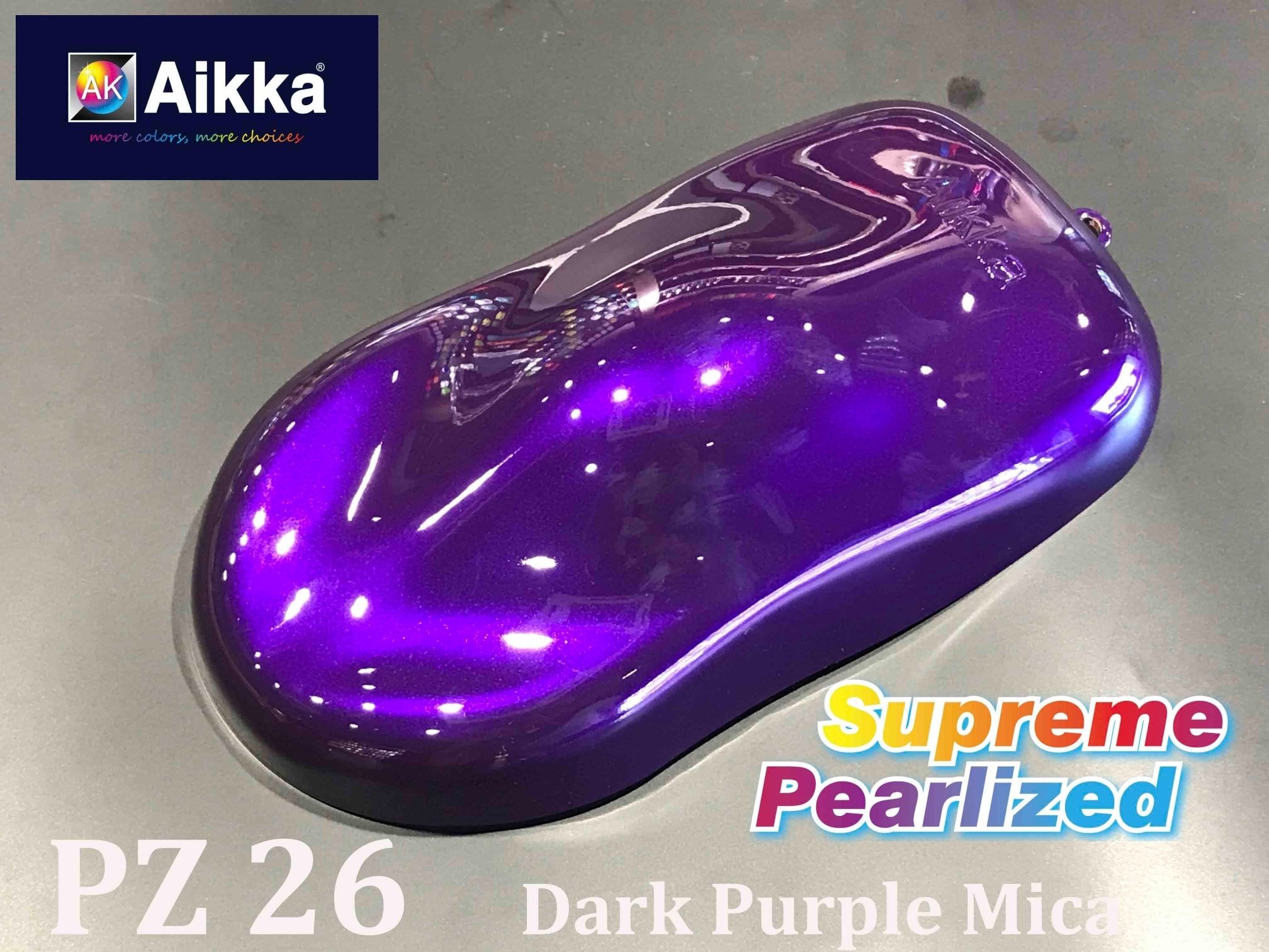 2K Paint 【 AIKKA PZ26 Dark Purple Mica 】 SUPREME PEARLIZED Color Car ...