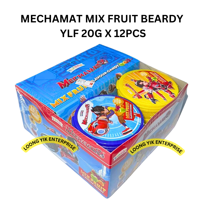 MECHAMAT MIX FRUIT BEARDY YLF 20G X 12PCS HALAL | Shopee Malaysia