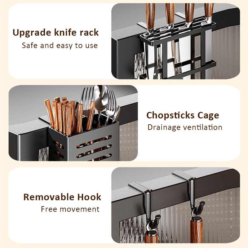 GSlife 2/3 Tier Dish Drying Rack Rak Pinggan Mangkuk Dish Rack with ...