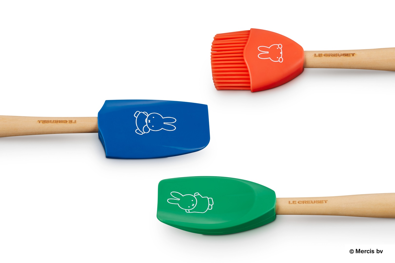 Le Creuset Silicone MIFFY Jewel Spatula (Set of 3) | Shopee Malaysia
