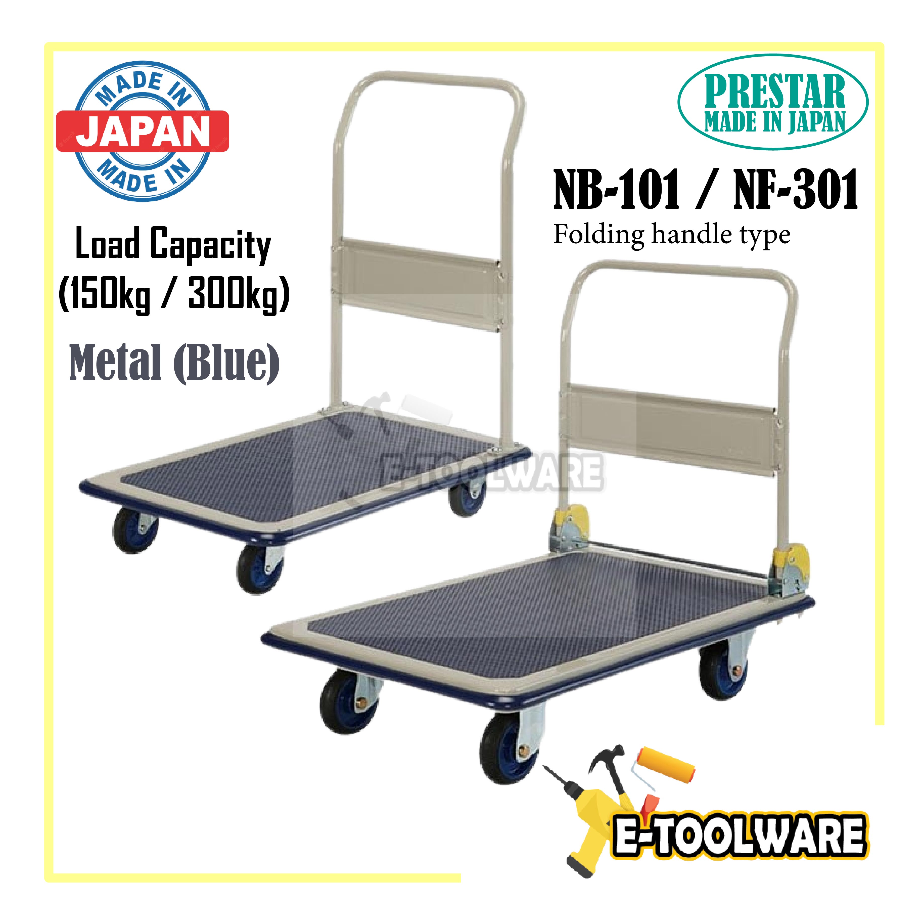 Prestar Hand Truck Metal Platform Trolley 150kg / 300kg | Shopee Malaysia