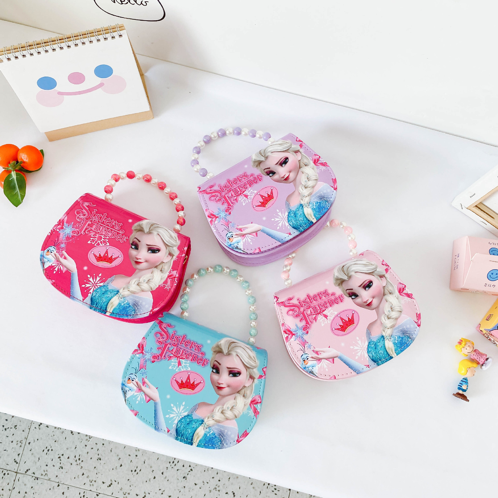Frozen Elsa Princess Shoulder Hand Bag Sling Bag Kids Crossbody Bag Beg ...