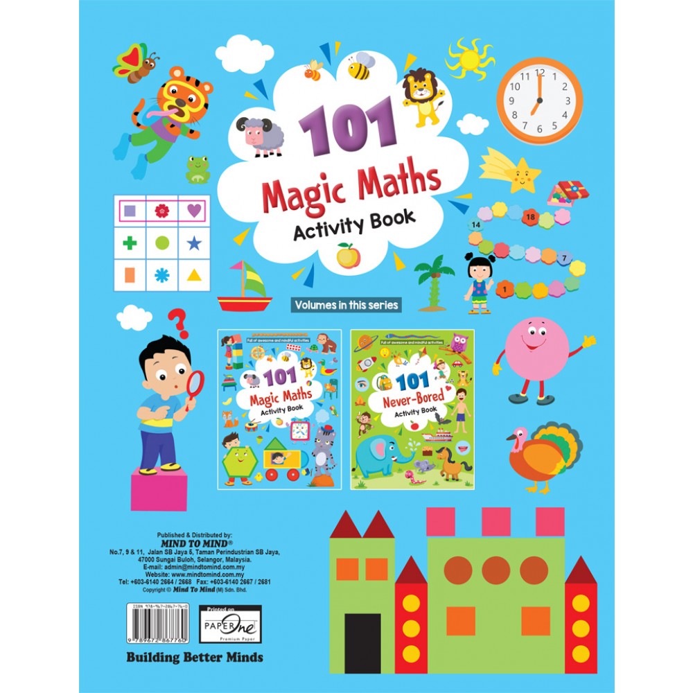 101 MAGIC MATHS / 101 NEVER-BORED ACTIVITY BOOK FOR KIDS - PRESCHOOL ... 101 MAGIC MATHS / 101 NEVER-BORED ACTIVITY BOOK FOR KIDS - PRESCHOOL ...