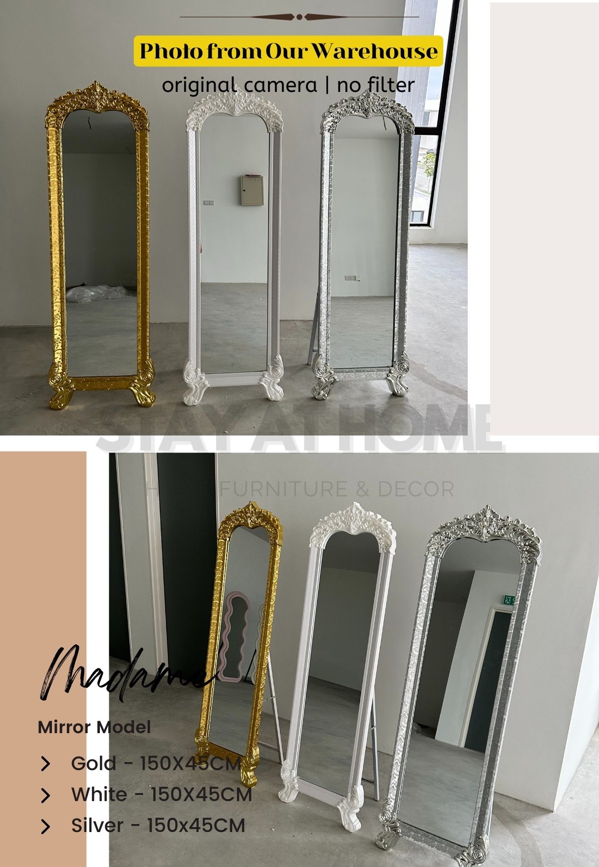 Vintage Wedding Mirror Cermin Welcome Board Wedding Antique Mirror ...