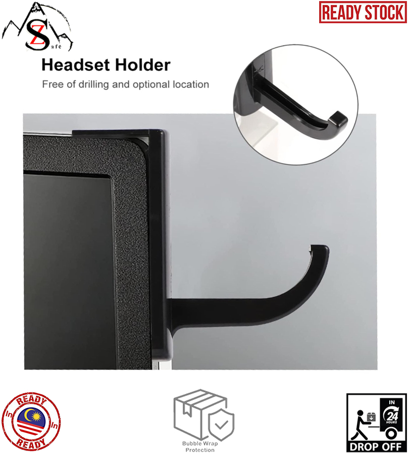 Universal Headphone Hanger, Headphone Headset Hook, Headphone Headset ...