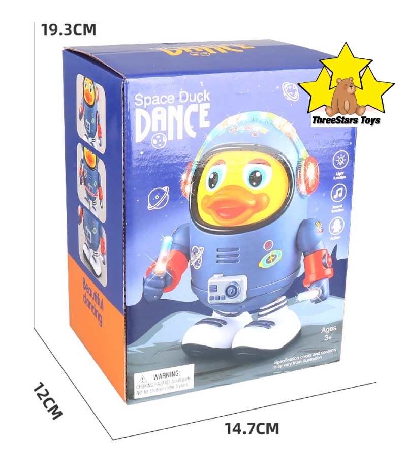 Dance Space Duck Robot Toys Electric Dancing Space Duck Swinging With ...