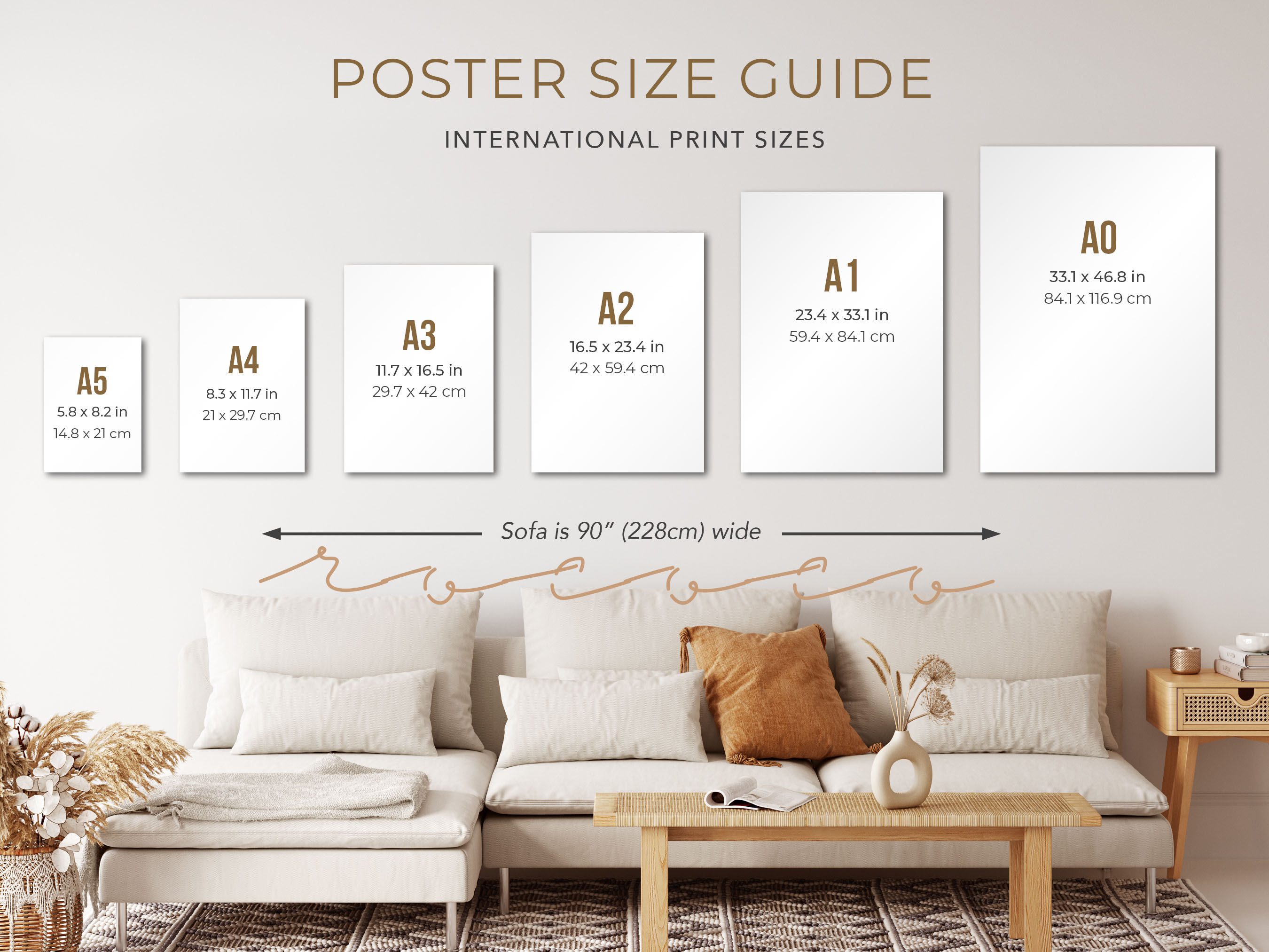 Poster With Frame | Ayat Kursi, Shahadah | Minimalist Aesthetic ...