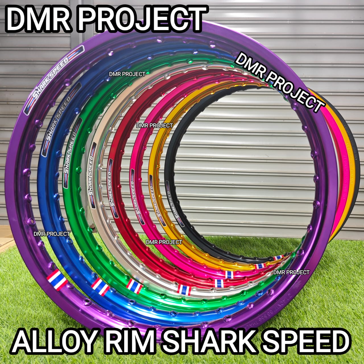 [ SHARK SPEED ] ALLOY RIM 1.40x17 (HAGER 1 BIJIK) RIM ALLOY SHARK SPEED ...