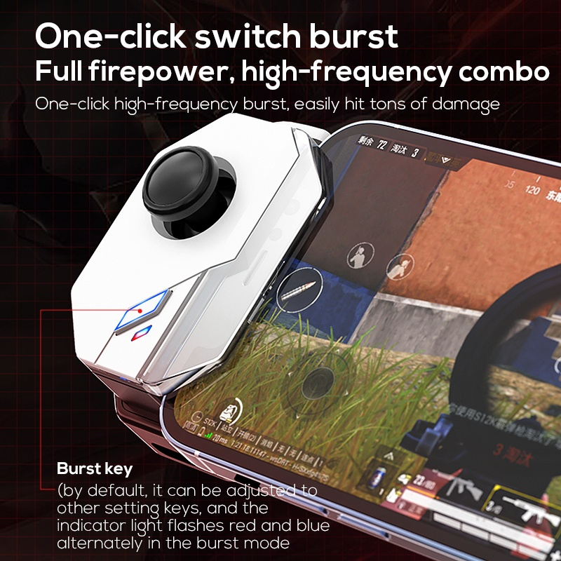 Magic MB02 Mobile Game Joystick HID MFI Model Gamepad for Android IOS ...