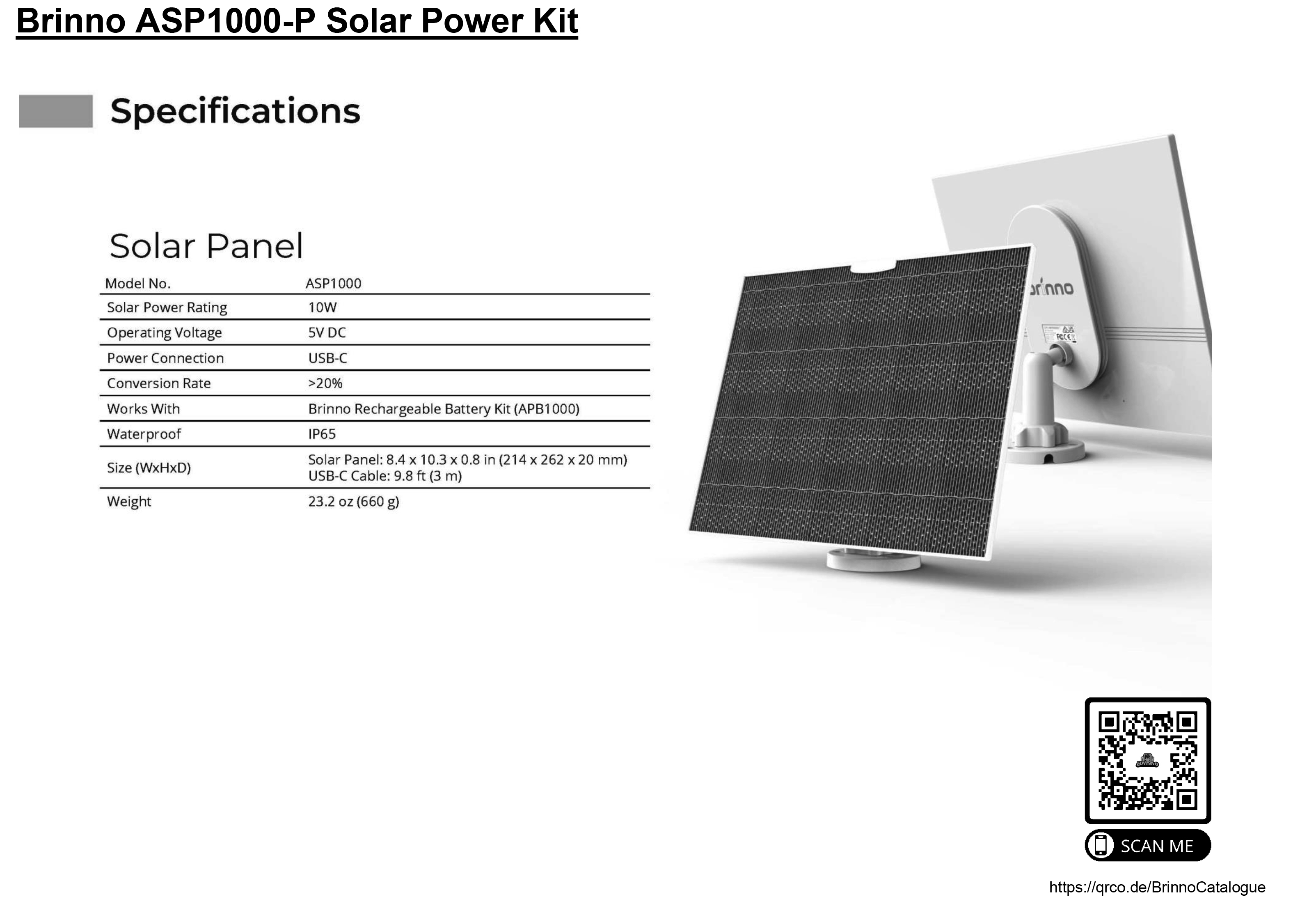 Brinno BCC2000PLUS with Solar Power Kit / BCC2000 / BCC2000 ...