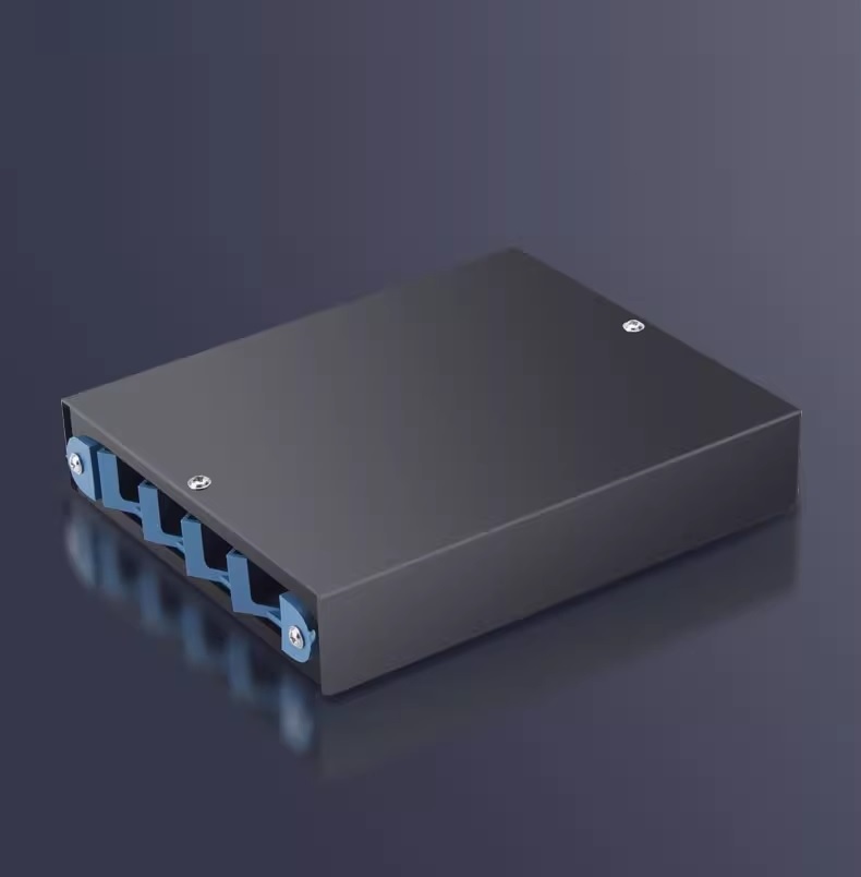 Fiber Optic Distributor box 4-Port SC Optical Fiber Termination Box FC ...