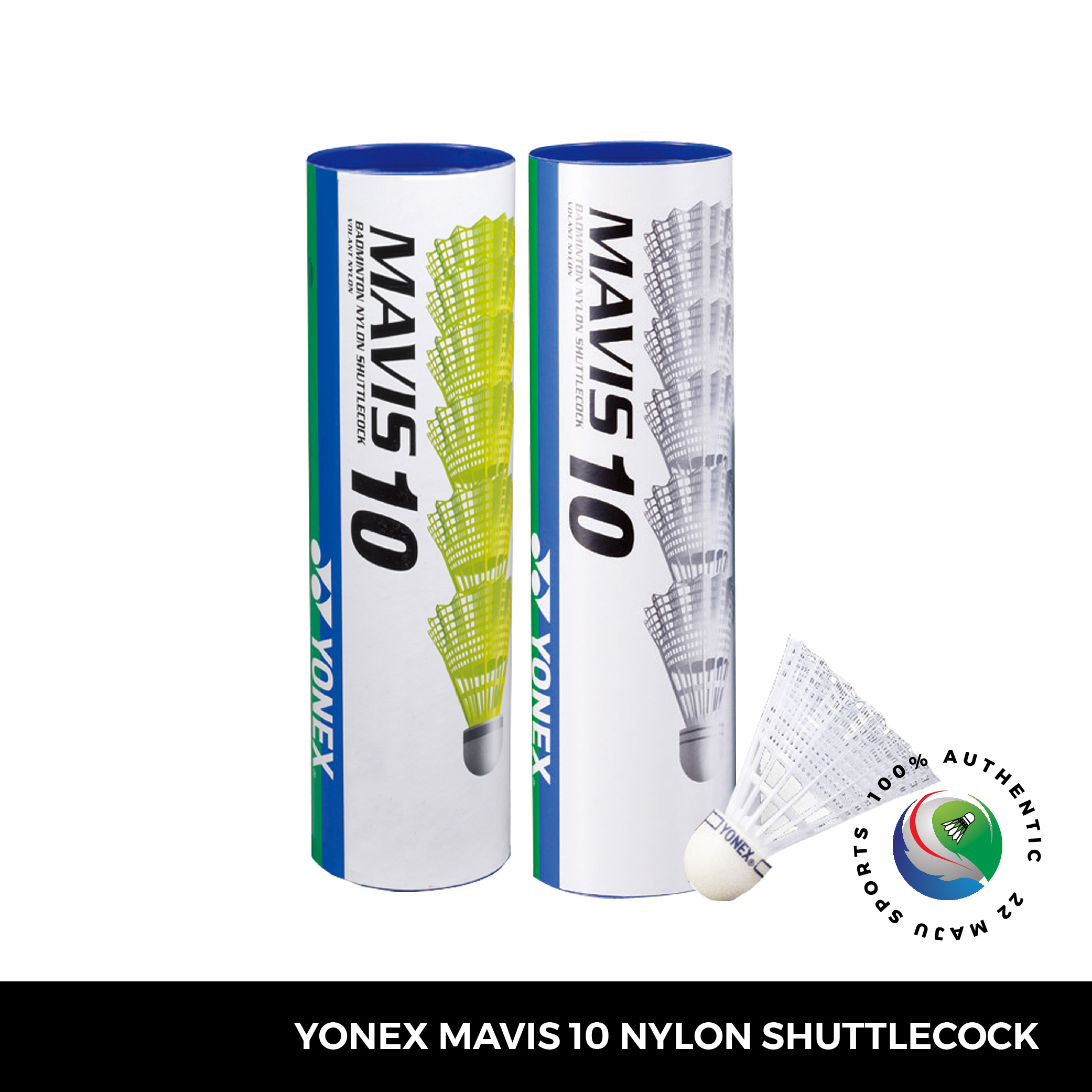 YONEX MAVIS 10 | 30 BADMINTON AIR SUTTLE OUTDOOR SHUTTLECOCKS | Shopee ...