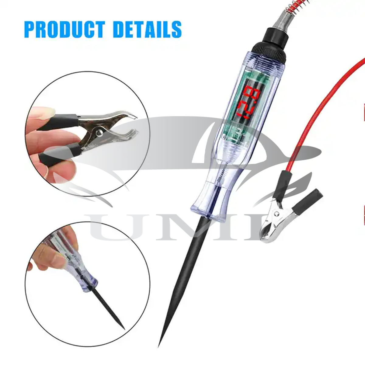 Car Truck Voltage Circuit Tester Probe Test Pen Digital Display ...