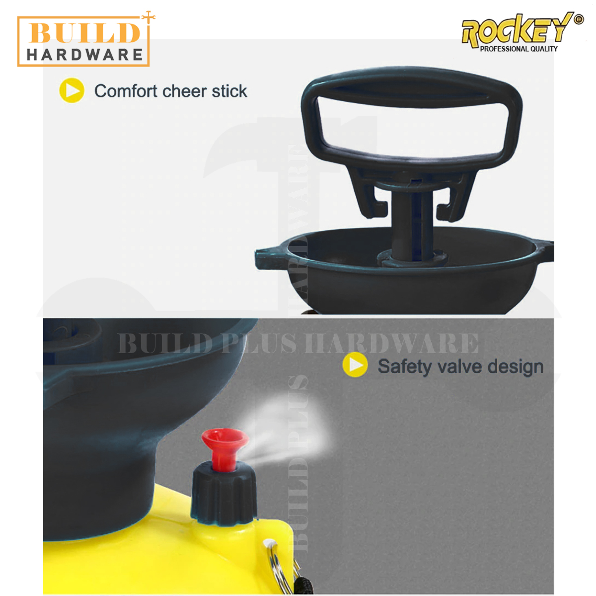 ROCKEY 5L Pressure Garden Sprayer Water Pump Portable Spray Penyembur ...