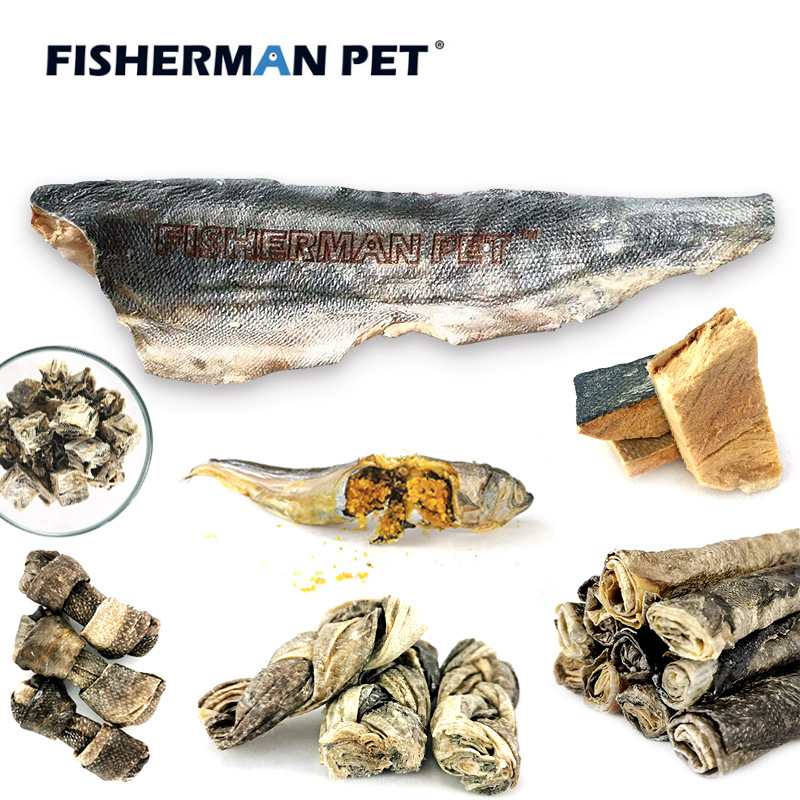 Fisherman Pet Freeze Dried Natural Pure Raw Meat Salmon Capelin Fish ...