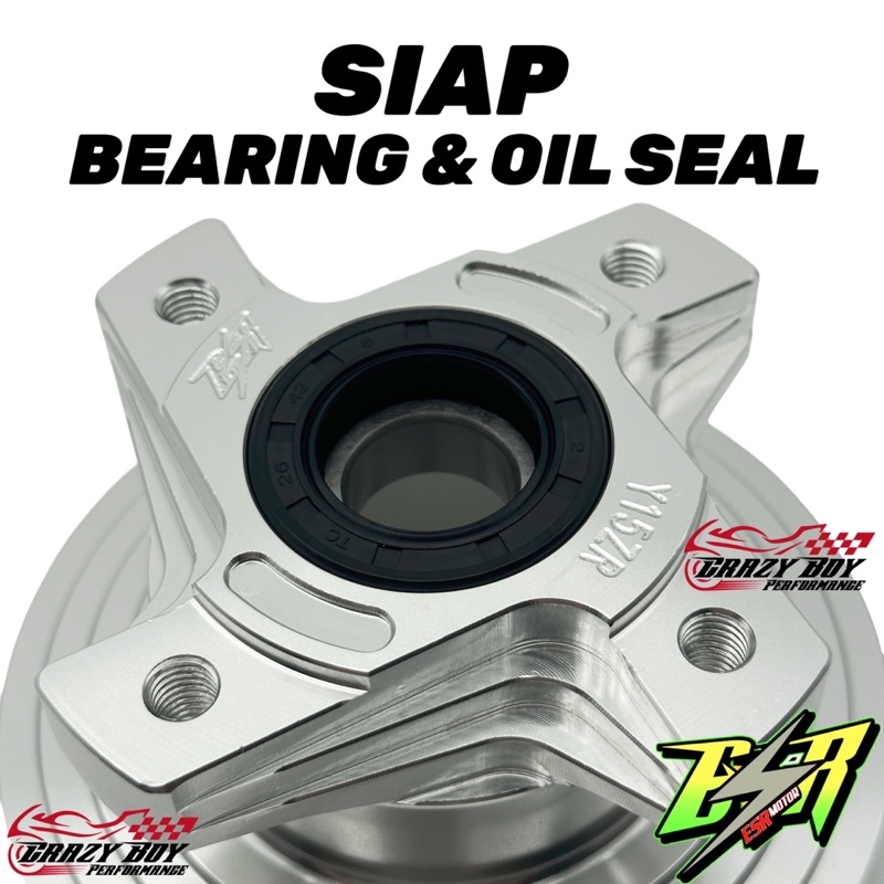 ESR SPROCKET HUB CNC ALLOY 4H (SILVER) Y15ZR/Y16ZR/LC135 5S FREE ...