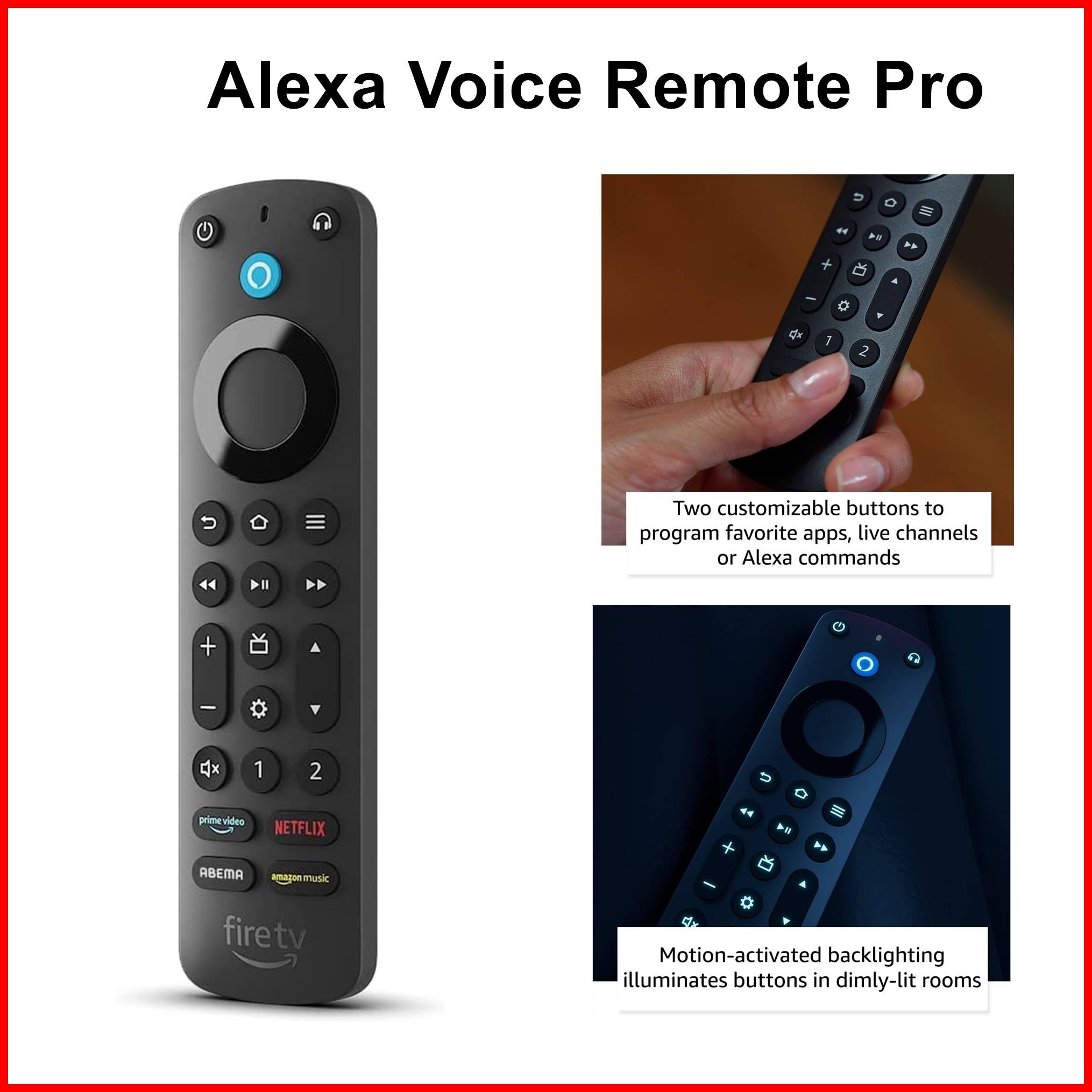 Alat Kawalan Jauh Fire TV Stick Remote | Amazon Firestick Remote ...