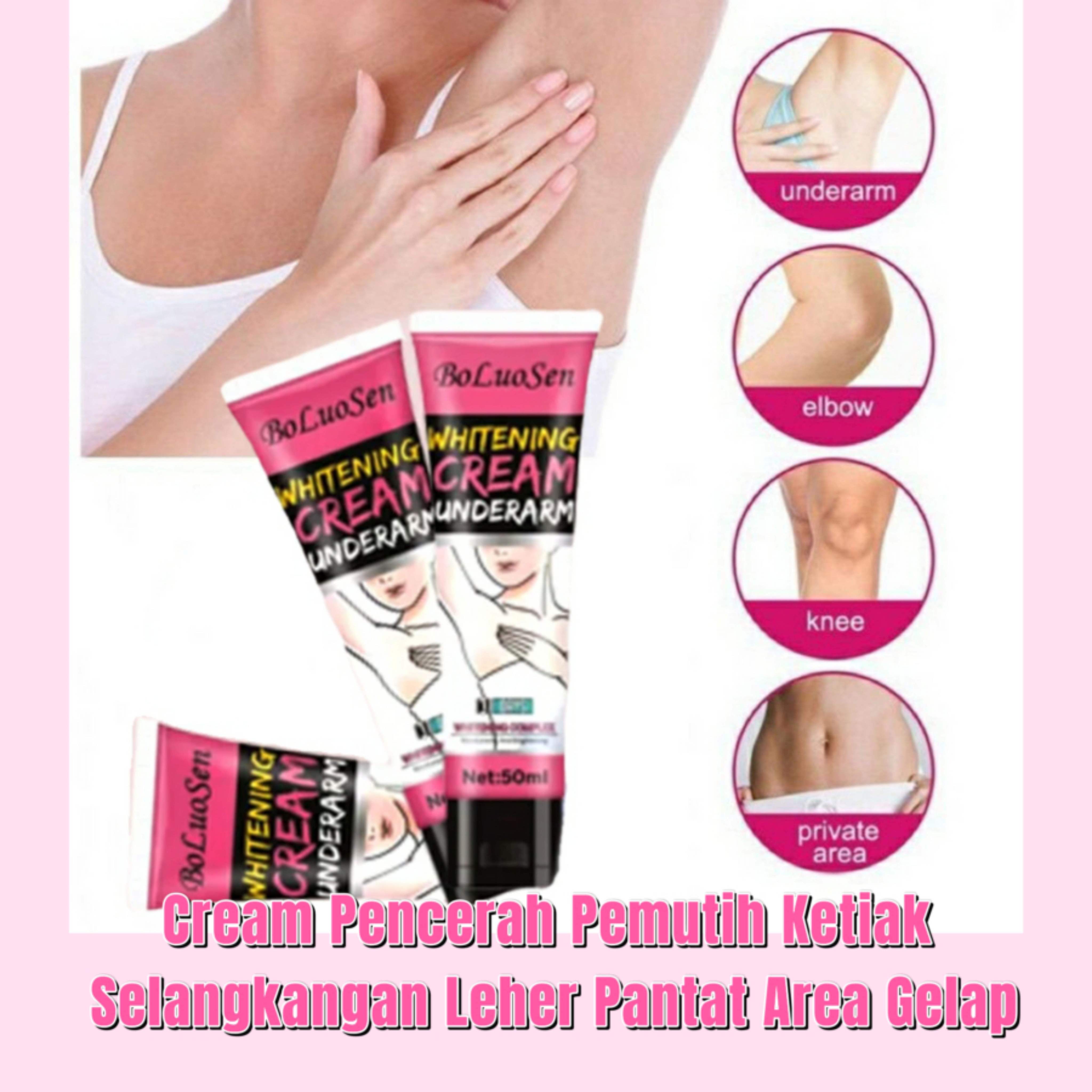 50g KRIM PEMUTIH MISS V KETIAK LUTUT PAHA KULIT GELAP / UNDERARM WHITENING CREAM FOR ELBOW ...