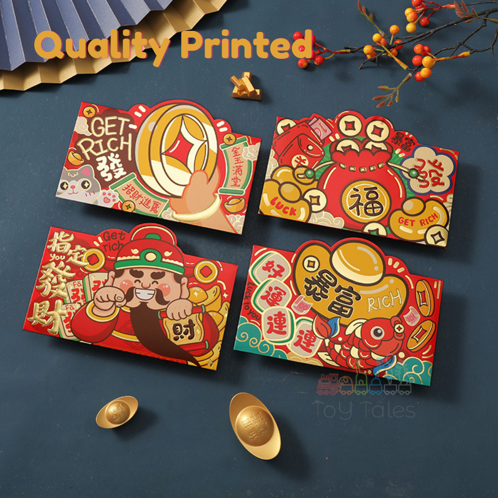 ToyTales 🍭 紅包封2025 | CNY ANGPAO Red Packet Set Snake Year 🍭 Chinese New ...
