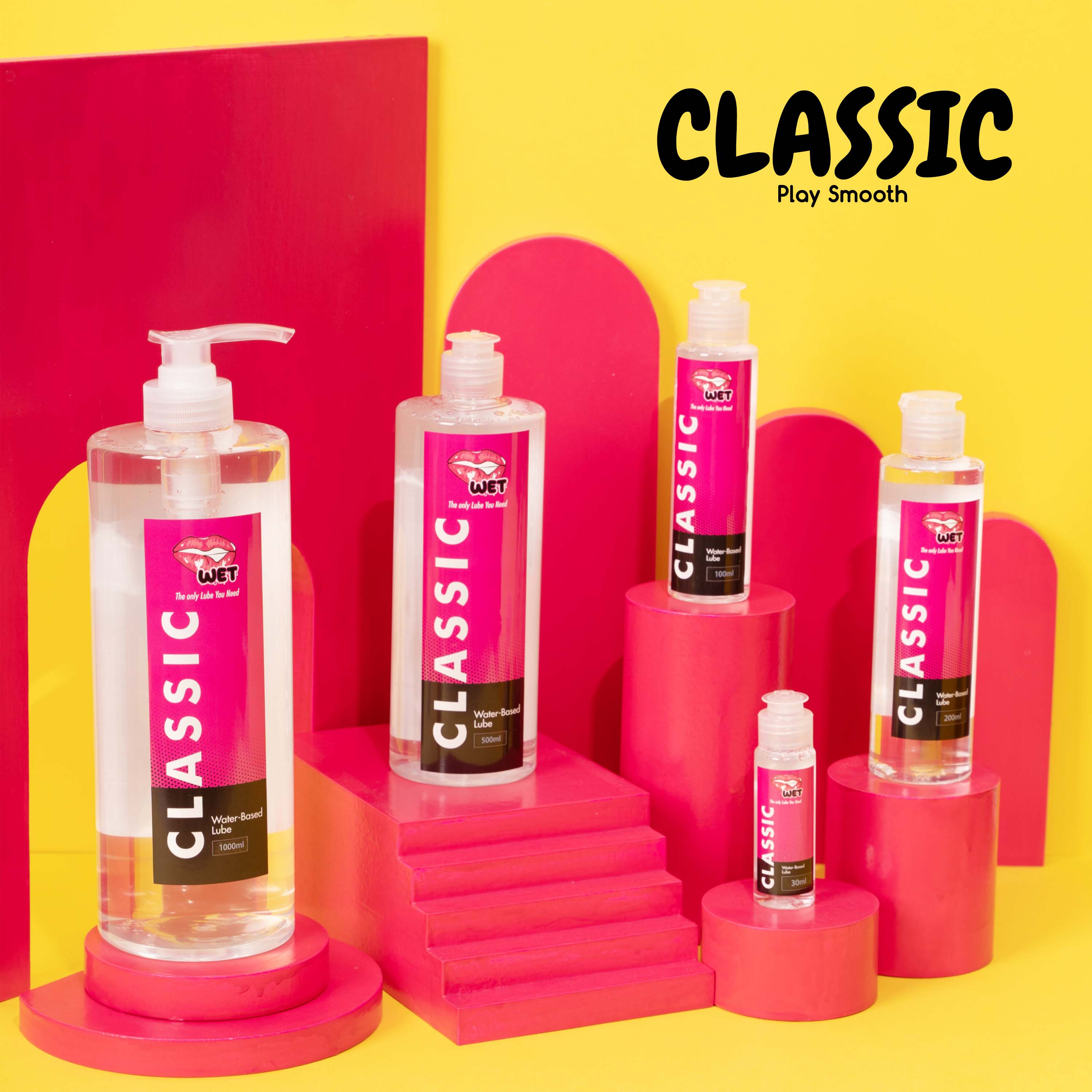 [ EXTRA SMOOTH ] WET CLASSIC 100ML Adult Personal Lubricant Gel Water ...