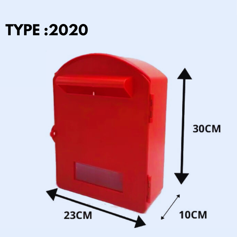 PVC Letter Box Plastic Peti Surat Plastik 信箱 | Shopee Malaysia