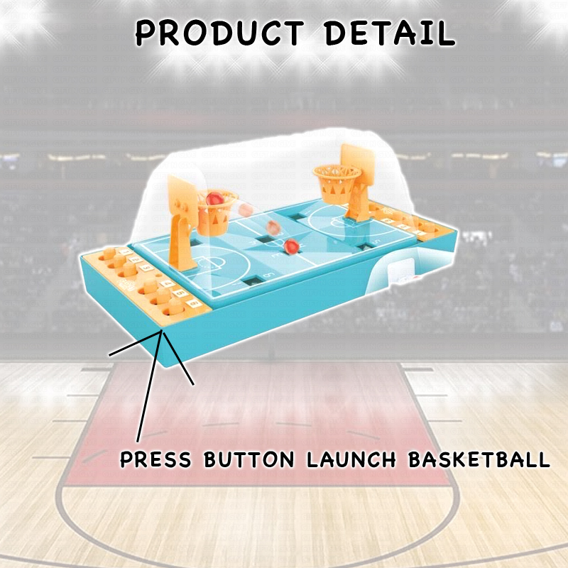 Tabletop Battle Basketball Game Shoot Ball Toy Challenge Hoop Toys for ...