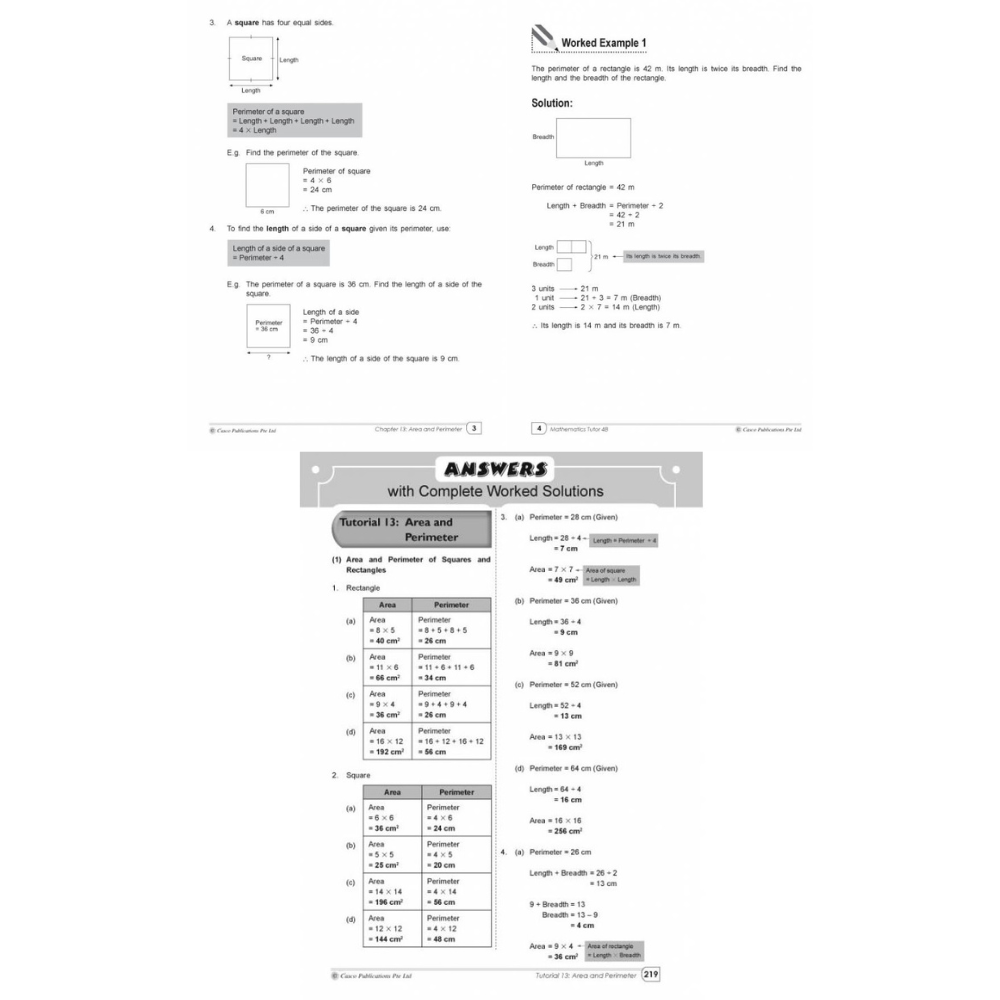 CASCO Primary Mathematics Tutor 4A/ 4B Vol 1/4B Vol 2 | Shopee Malaysia