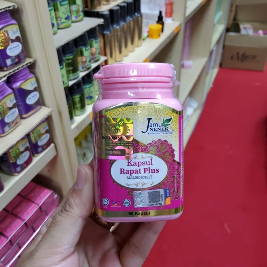Jamu nenek Kapsul Rapat Plus - Dengan Hologram , 50 Biji Turun Temurun ...