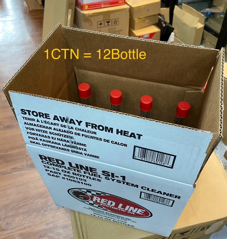 REDLINE S1-1 Complete Fuel System Cleaner 15oz / 443ML Clear Injector ...