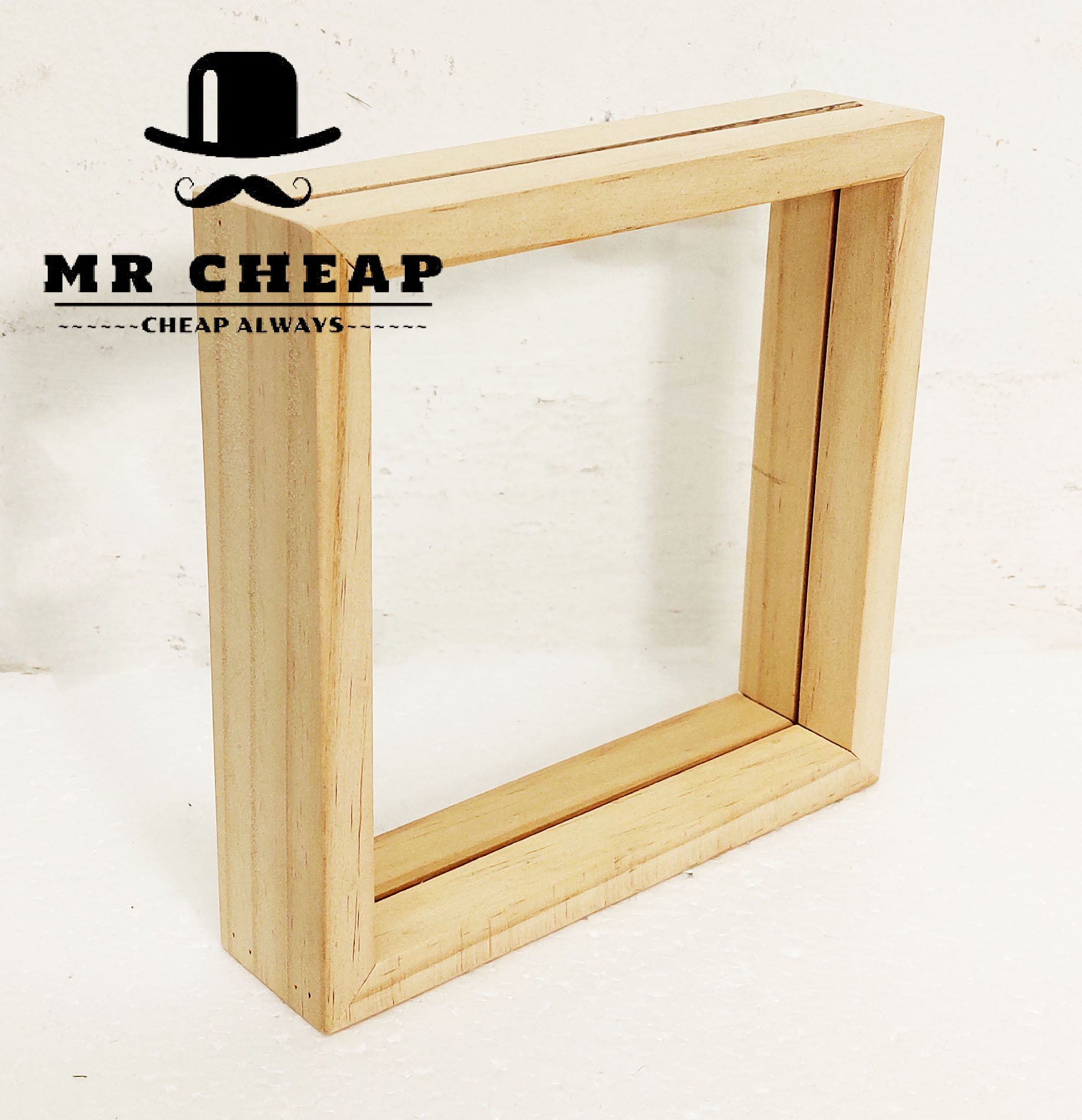 Double Sided Resin Photo Pine Wood Frame DIY Plant Specimens Solid Wood ...