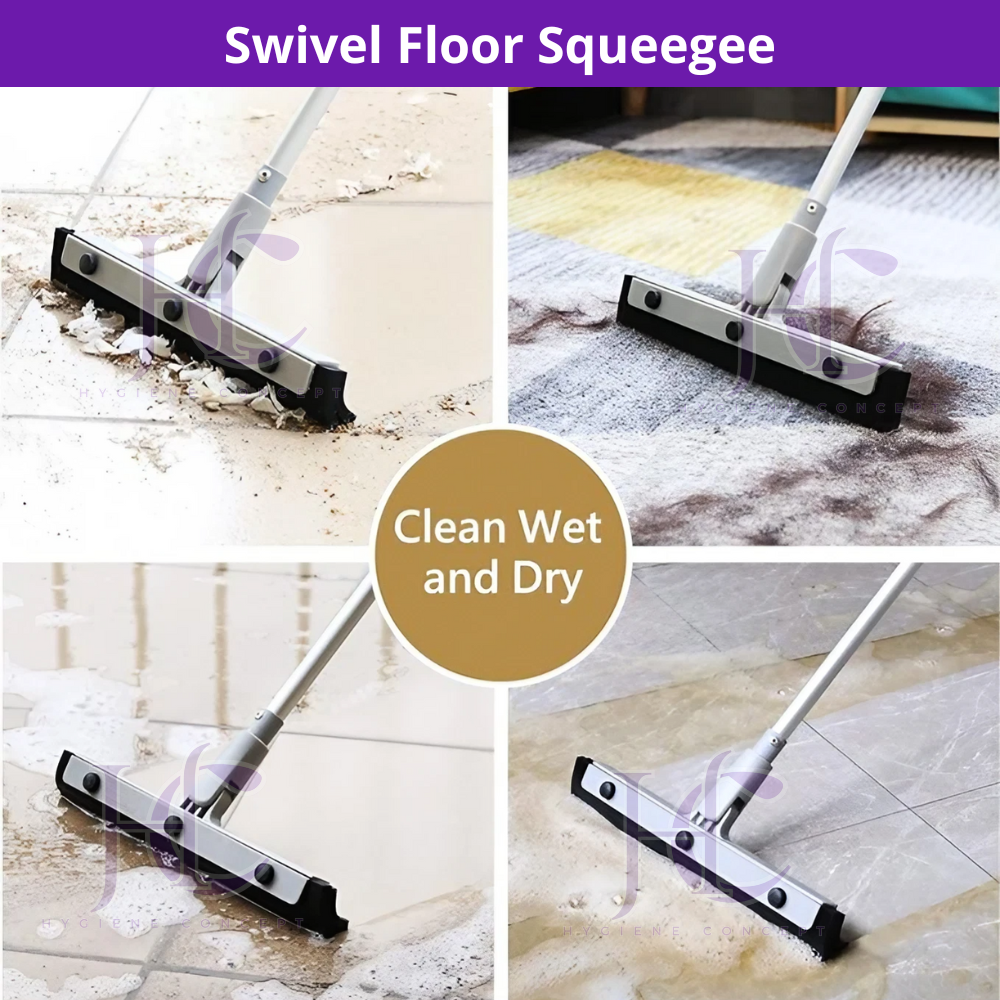 CT Flexible Floor Squeegee Complete / Push and Pull Floor Squeegee ...