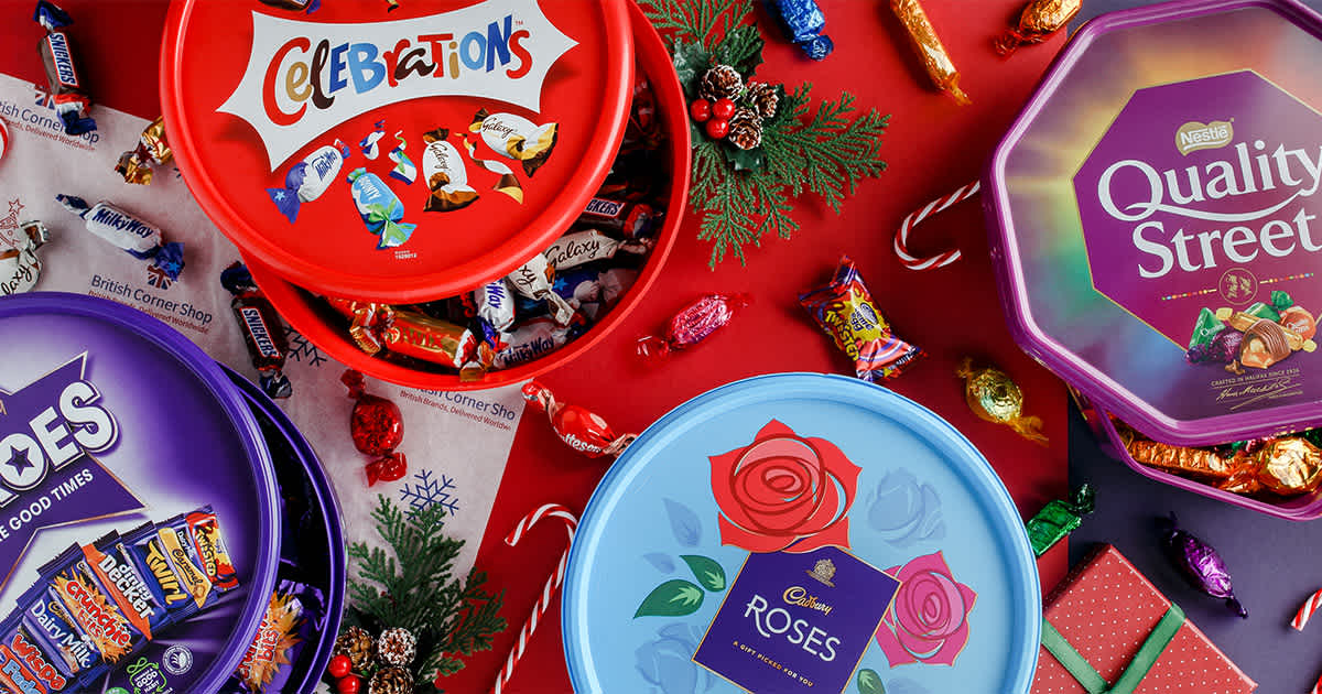 (EXP: 03/2024) Cadbury Roses Tub (550g) Assortment of Brightly-Wrap ...