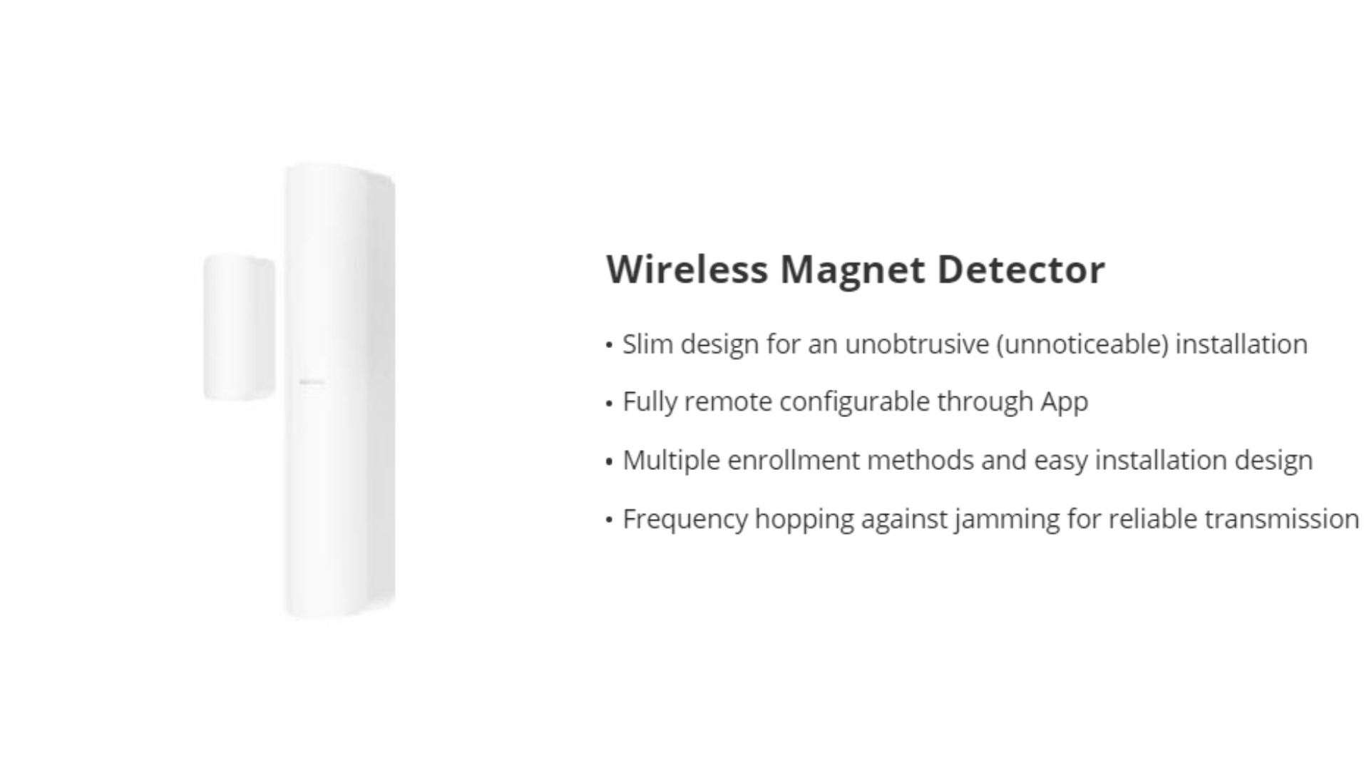 Hikvision Wireless AX PRO Wireless Alarm Magnetic Magnet Sensor Contact ...