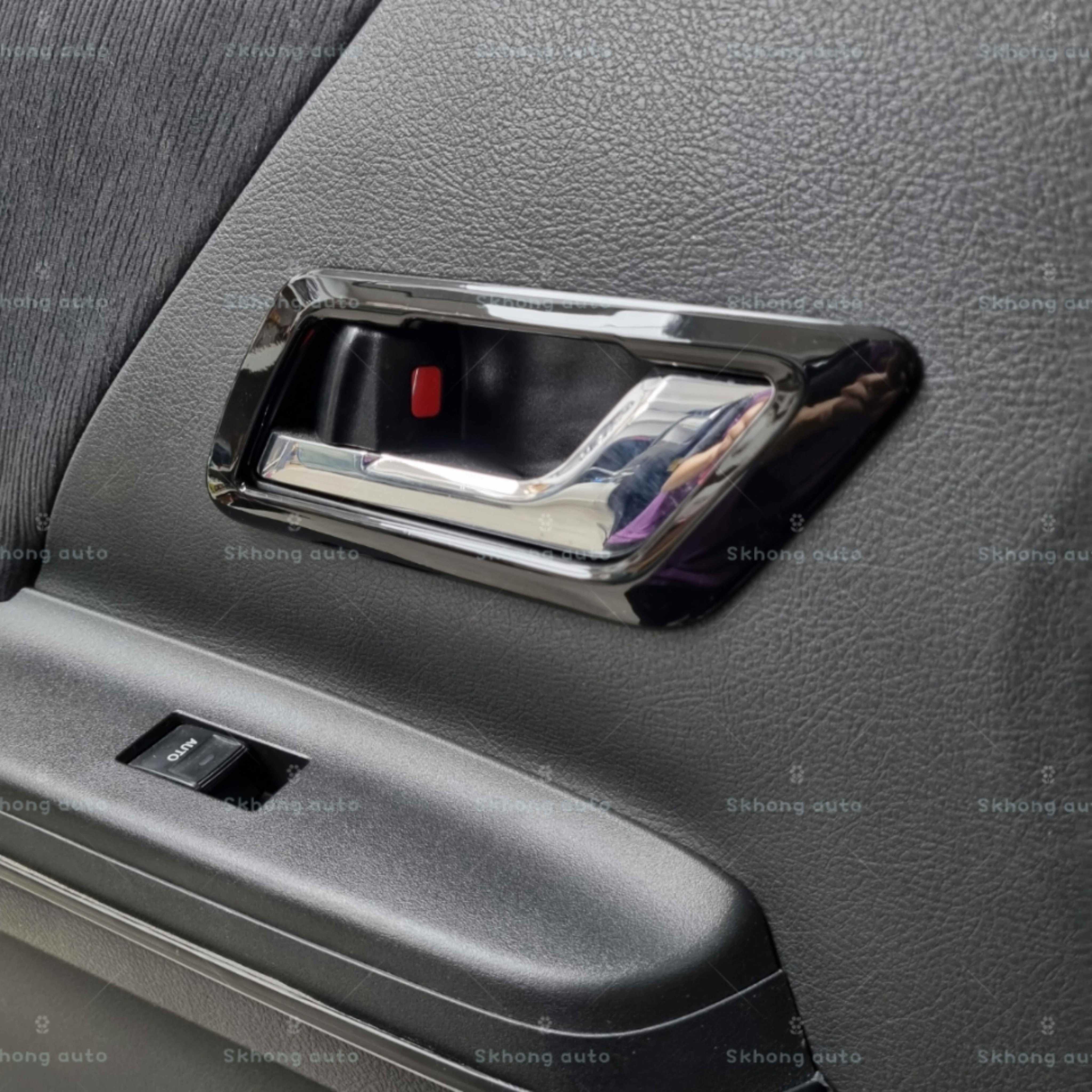 Toyota alphard vellfire anh20 2008-2014 car carbon fiber indoor handle ...