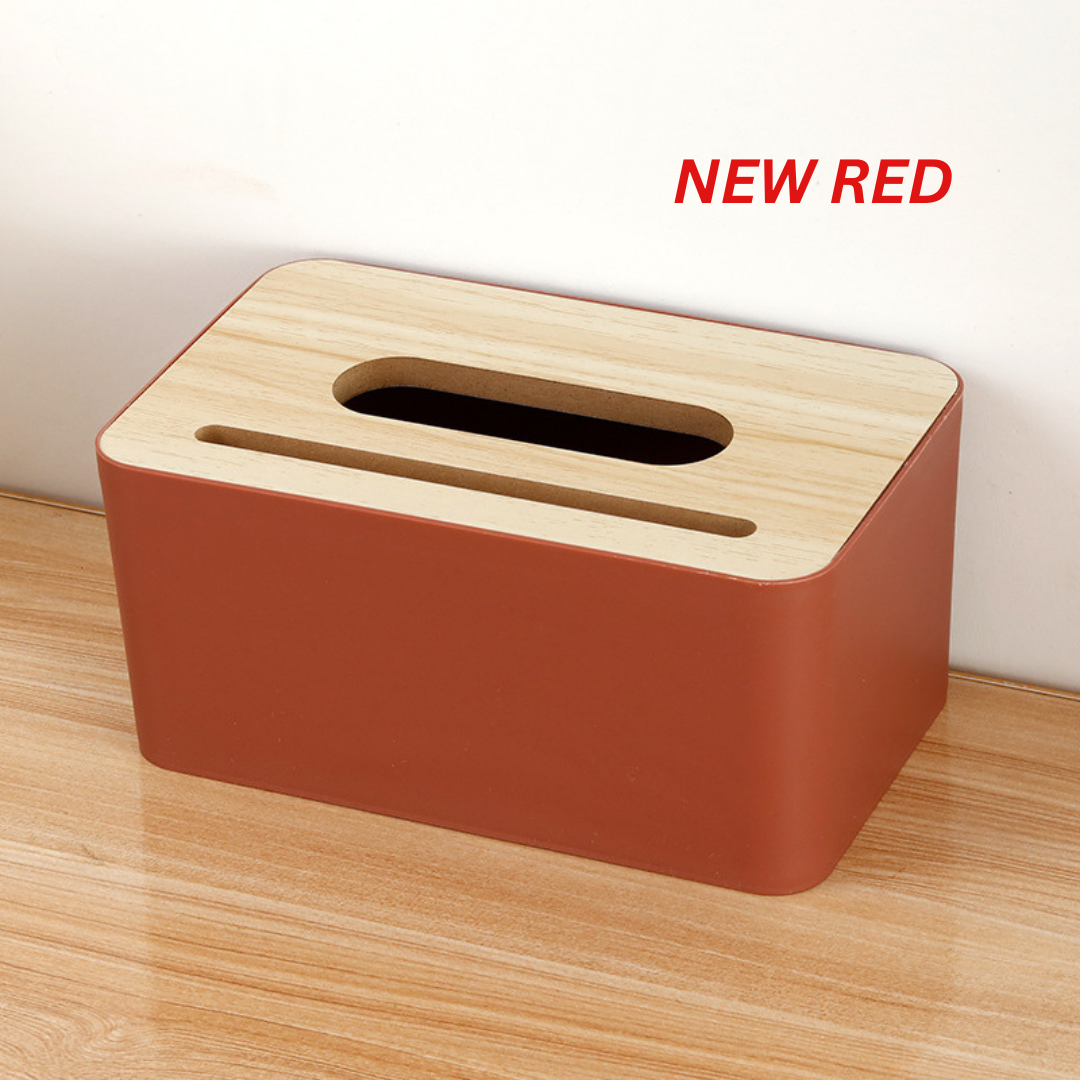 Tissue Box Oak Wood Nordic Muji Bamboo Toilet Paper Box Car Tissue ...