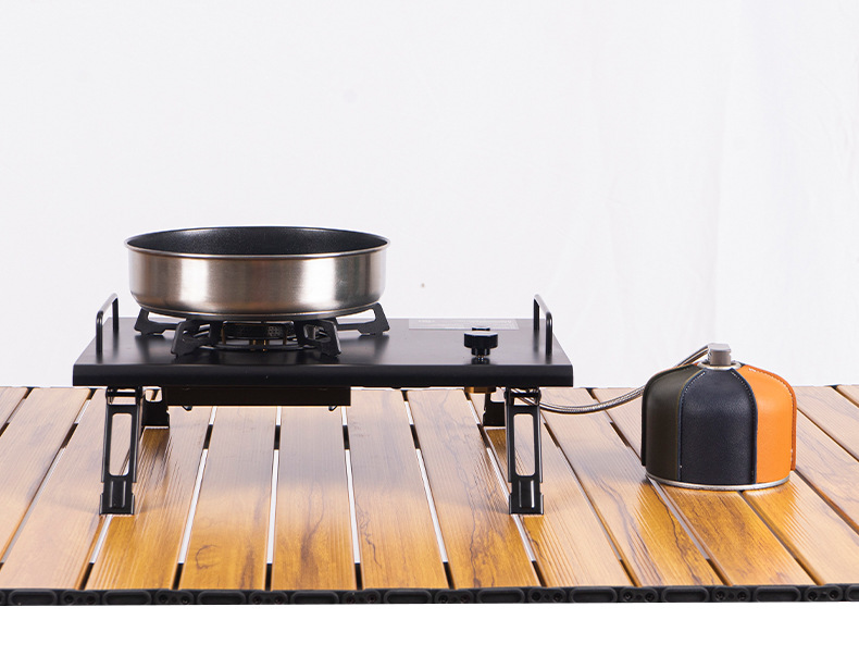 IGT Stove Matt Black I Khaki 4000W Stainless Steel Copper Camping Outdoor Cooking Portable Gas ...