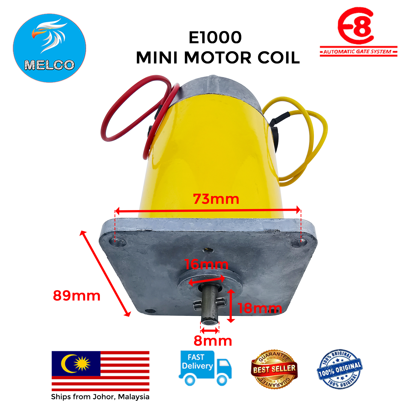 Mini motor autogate E8 E1000/E1200/E1400 DC Sliding Motor Autogate Mini ...