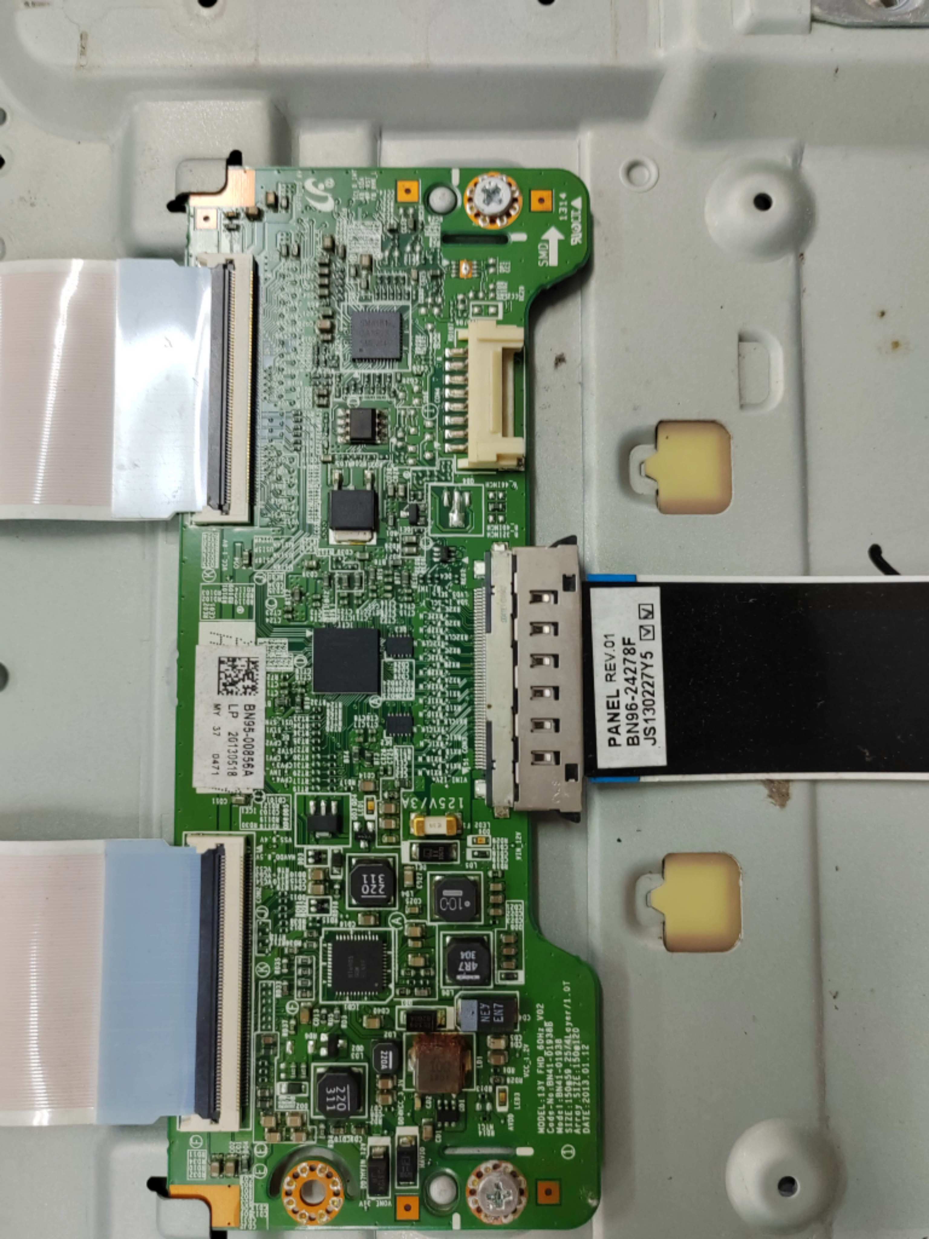 Samsung UA40F5000AR LED TV PowerBoard MainBoard T-CON | Shopee Malaysia