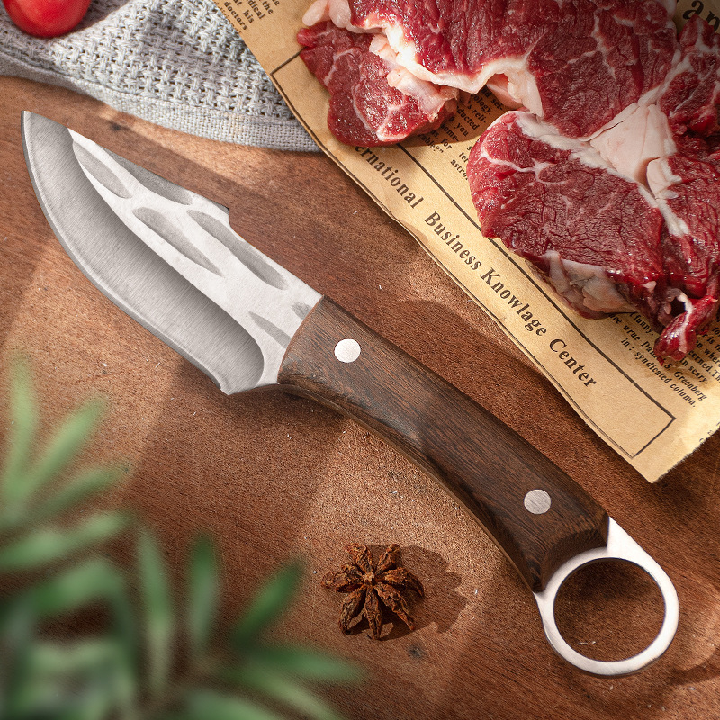 JDEX 3-Layer Anti-rust Knife Japanese Butcher Knife Mongolian Kitchen ...