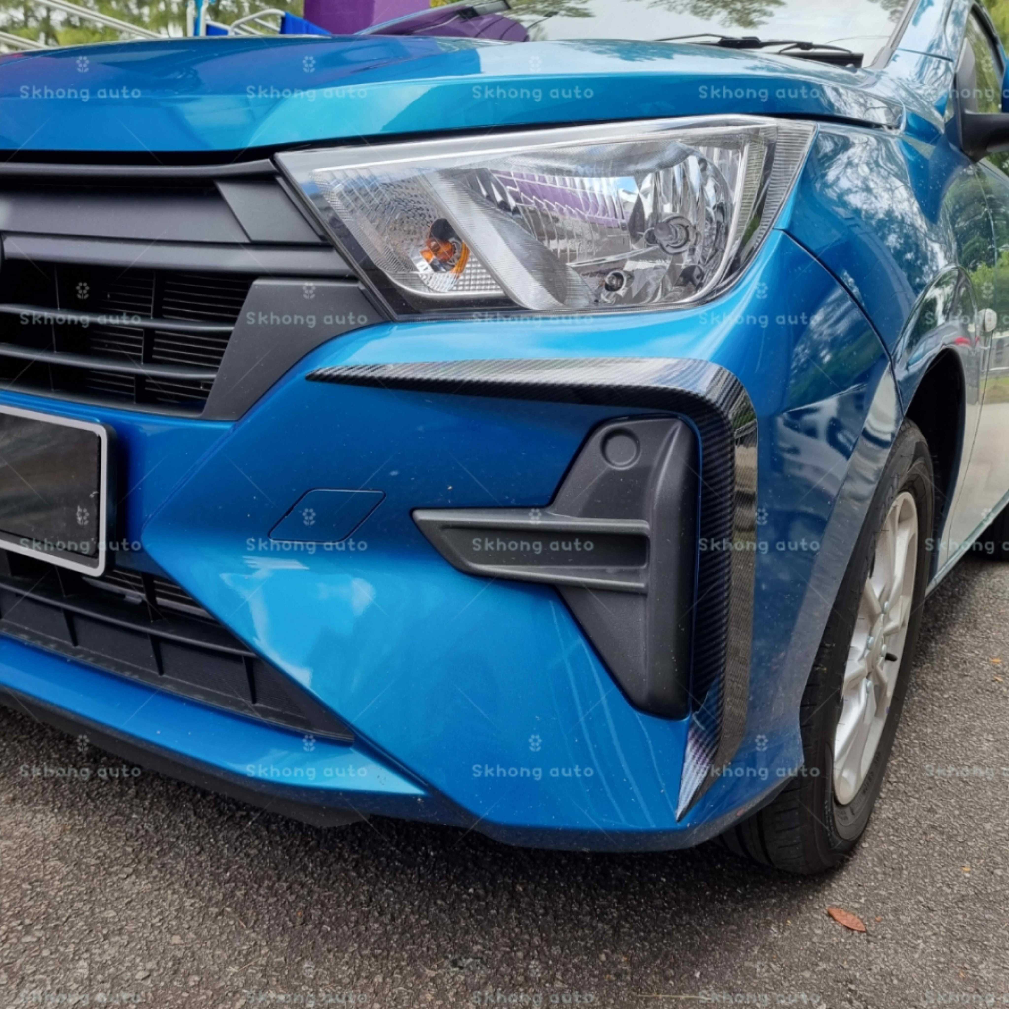 perodua axia 2023-2025 axia new car front bumper canard accessories ...