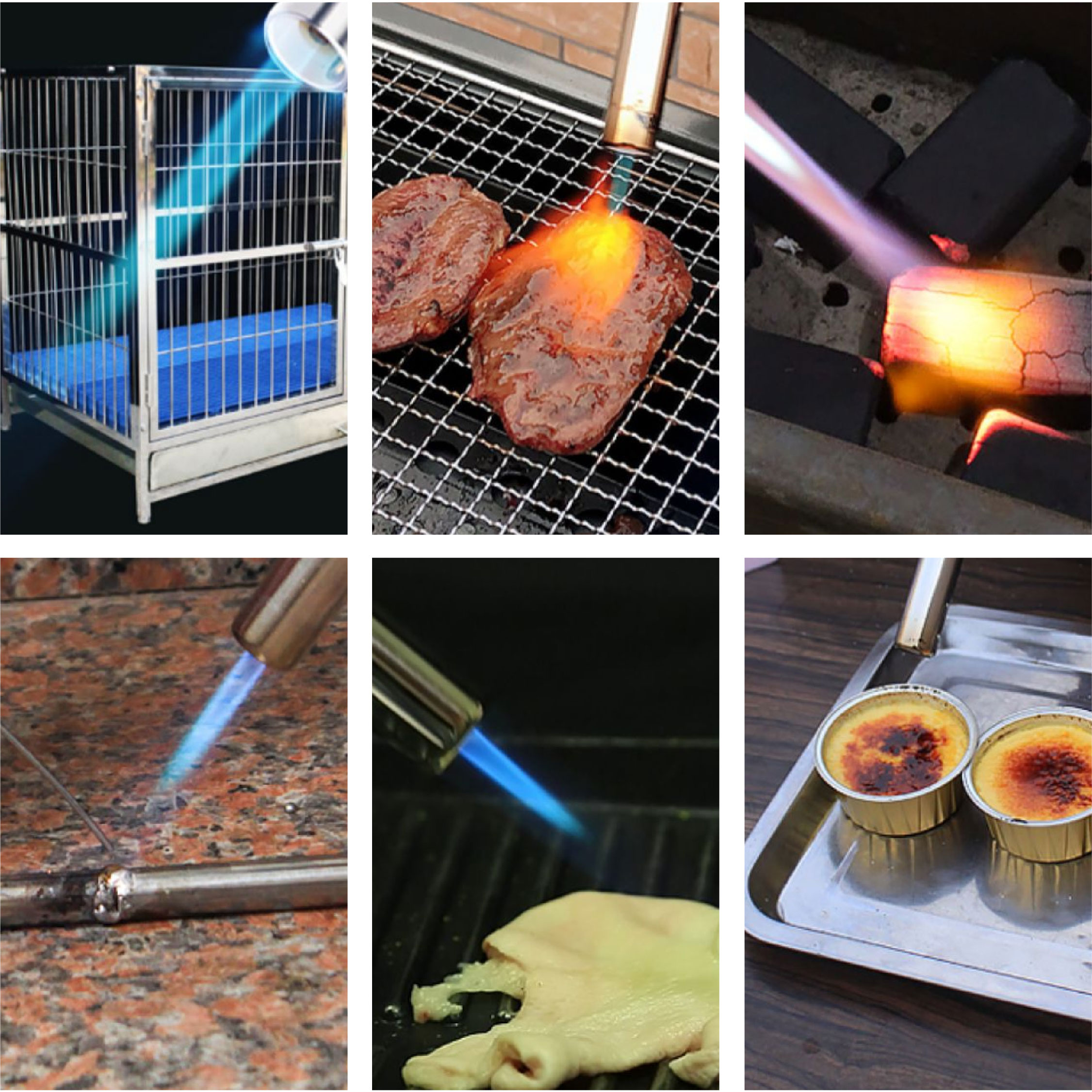 BOND WELD Blow Torch Gas Torch Gun Butane Burner Flaming Thrower ...