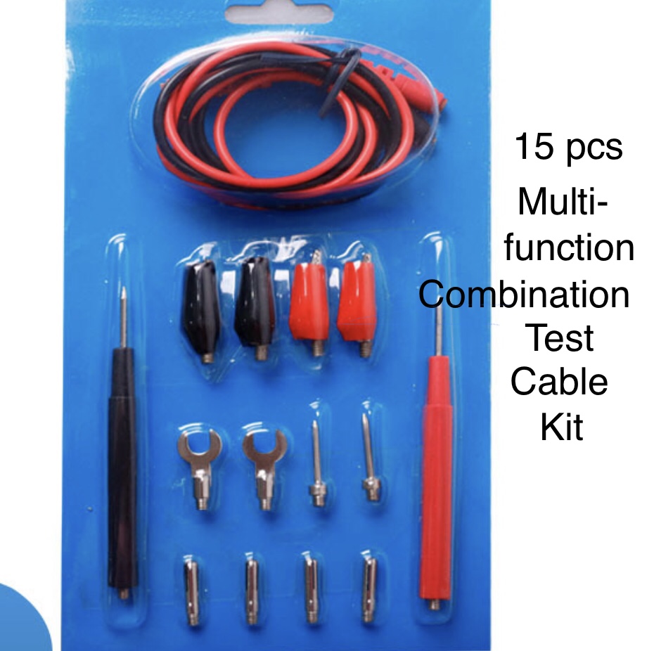 Soldering Tool Kit | Probe Test Leads | Multimeter | Battery Tester ...