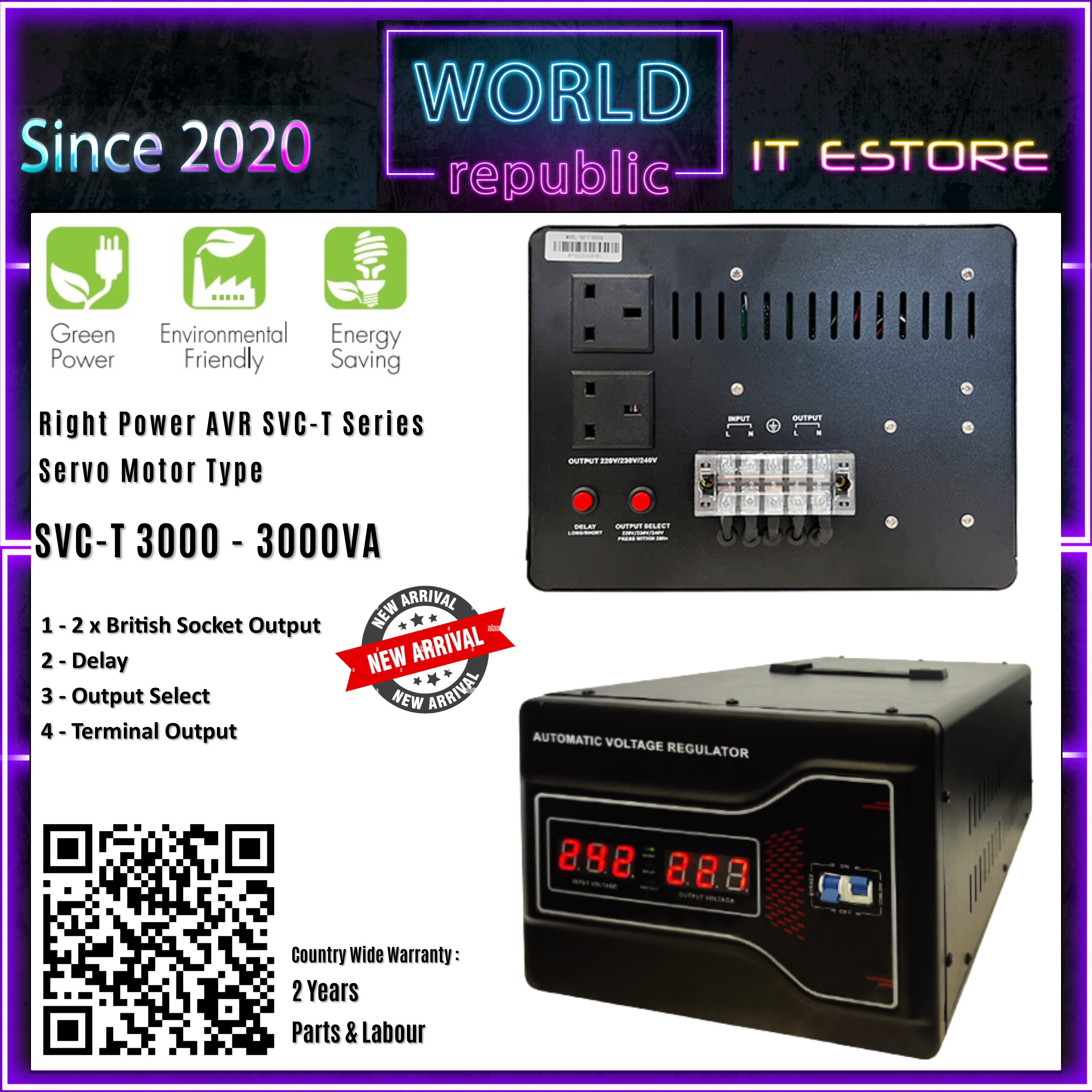 Right Power AVR - SVCT1000 SVC-T1000 SVCT2000 SVC-T2000 SVCT3000 SVCT ...