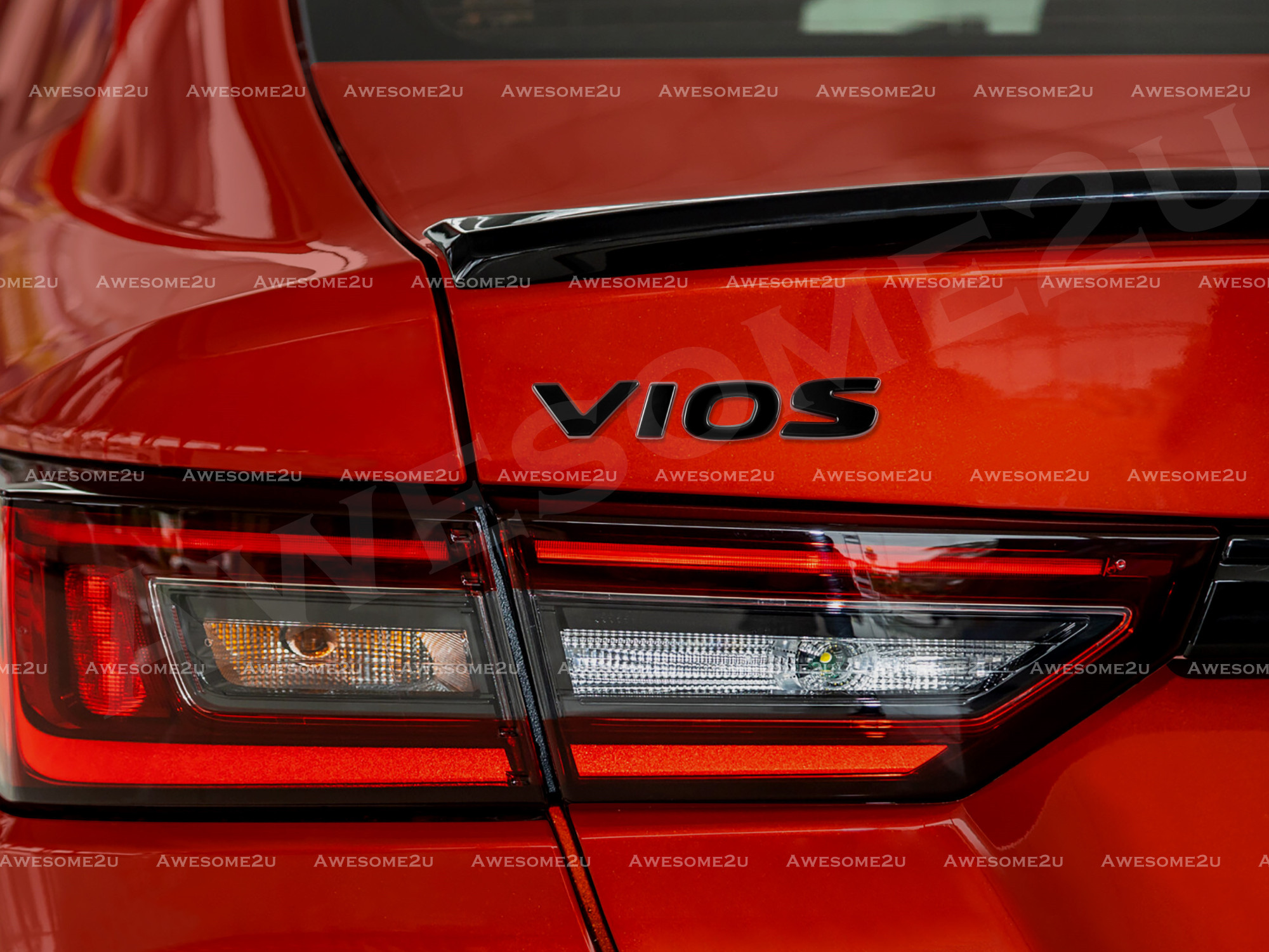 Awesome2u Toyota New Vios 2023-2025 PNP Car Logo Emblem Cover VIOS G ...