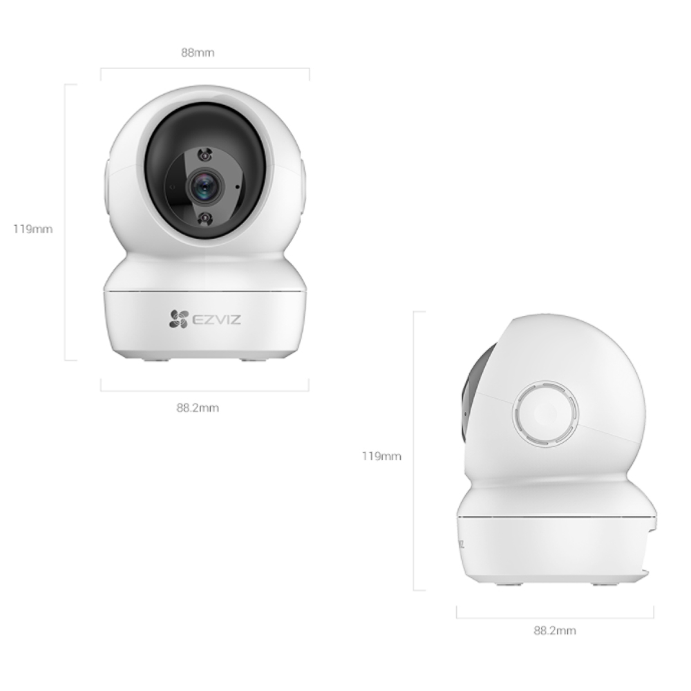 EZVIZ C6N 1080P CCTV Indoor Security Smart Motion Tracking Wifi Pan ...